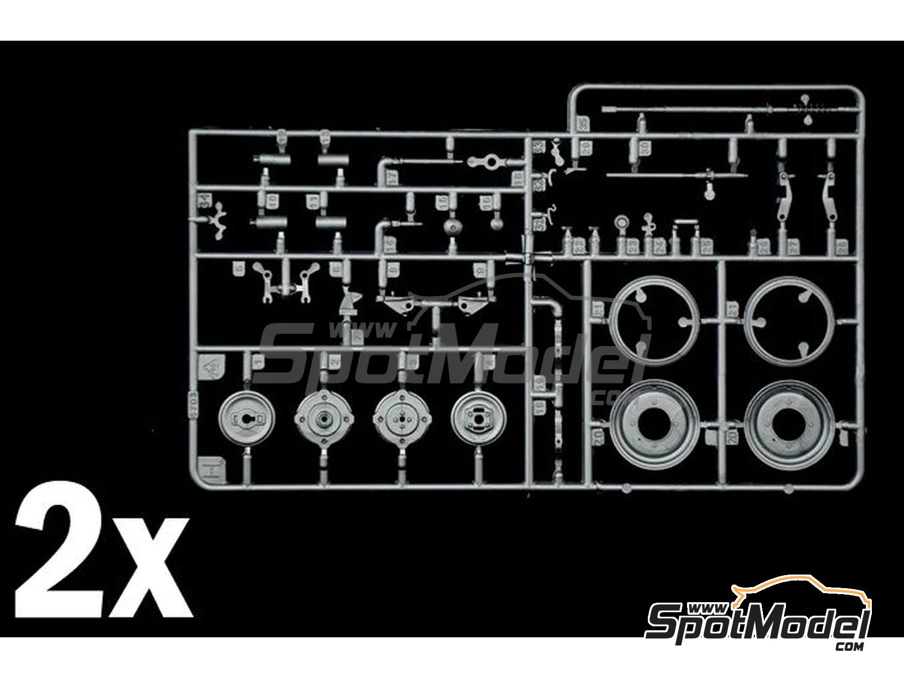 Italeri 4715: Car scale model kit 1/12 scale - Fiat 500 F 1968 (ref ...