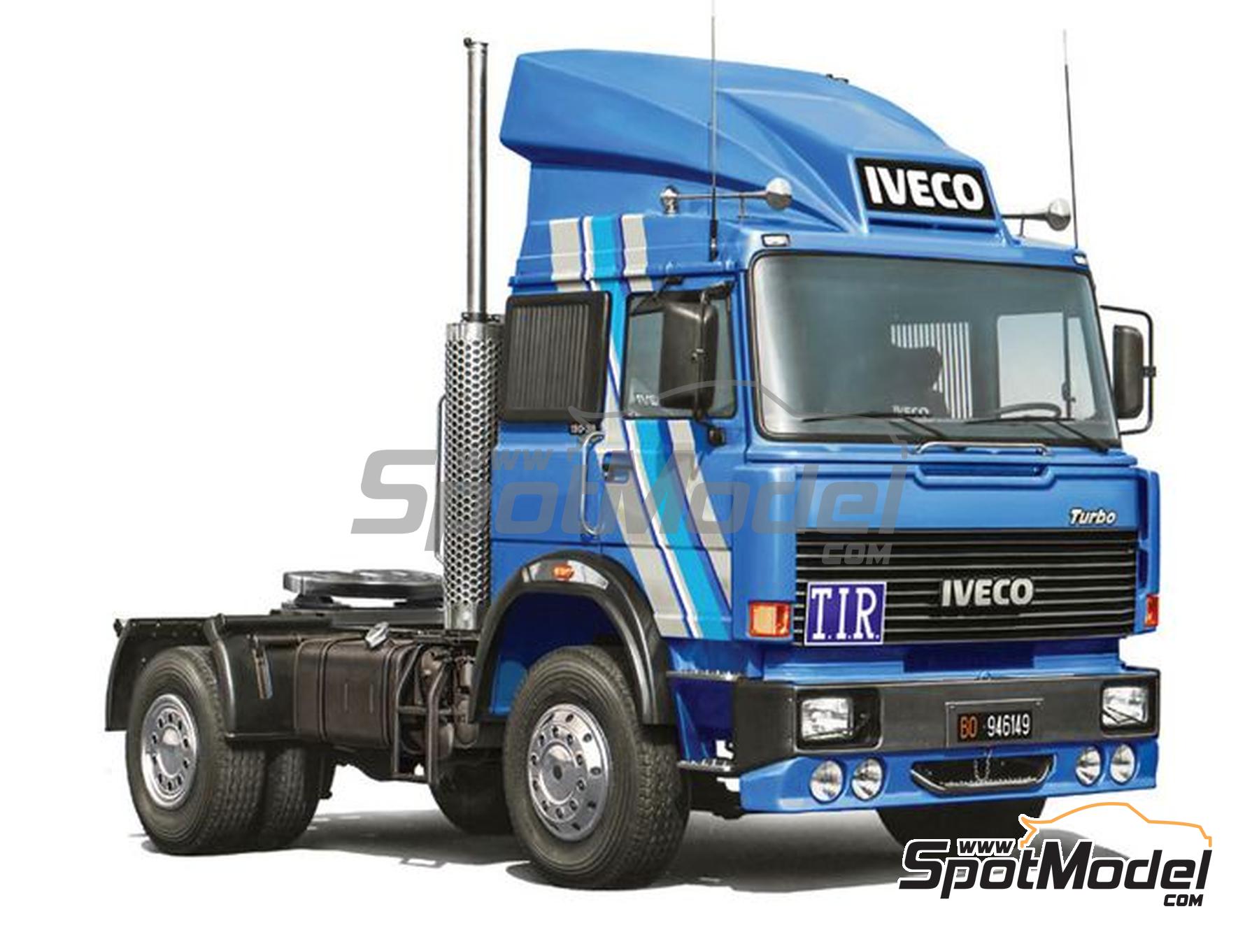 Italeri 90767: Tractor head scale model kit 1/24 scale - Iveco Fiat 190 ...