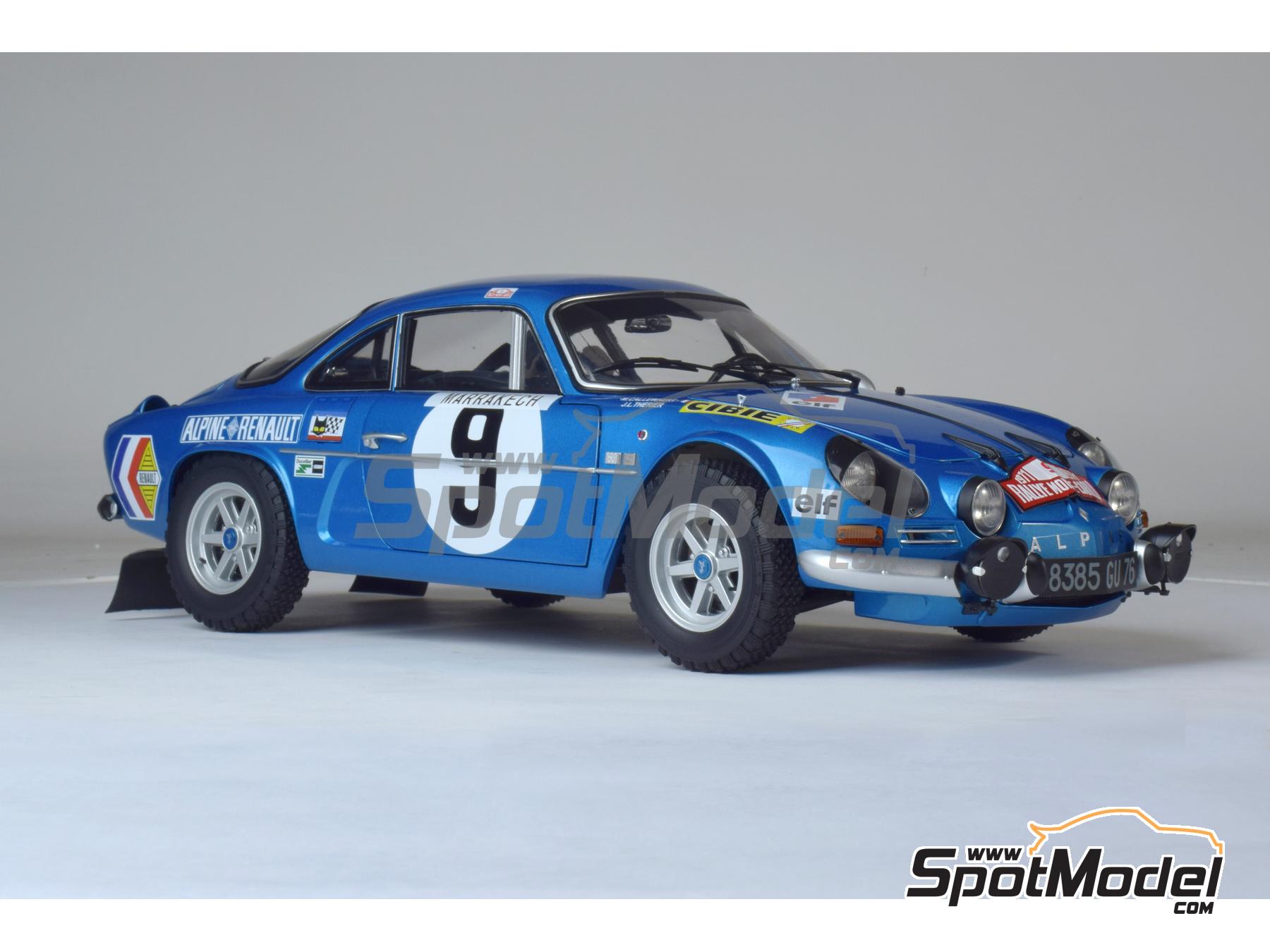 Ixo Collections IXC.ALP.FK: Car scale model kit 1/8 scale - Alpine A110 ...