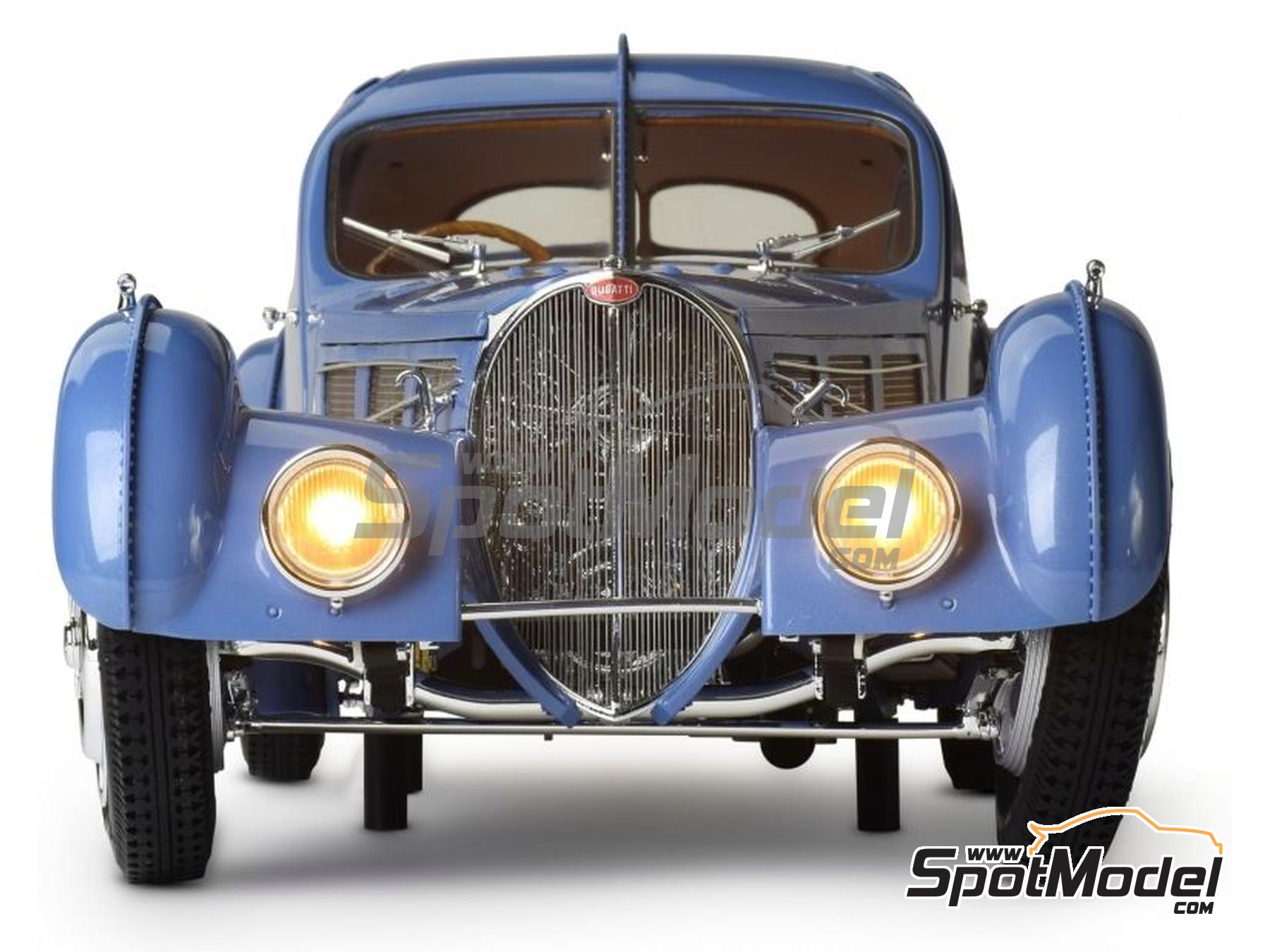 Ixo Collections IXC.BGA.FK: Car scale model kit 1/8 scale - Bugatti ...