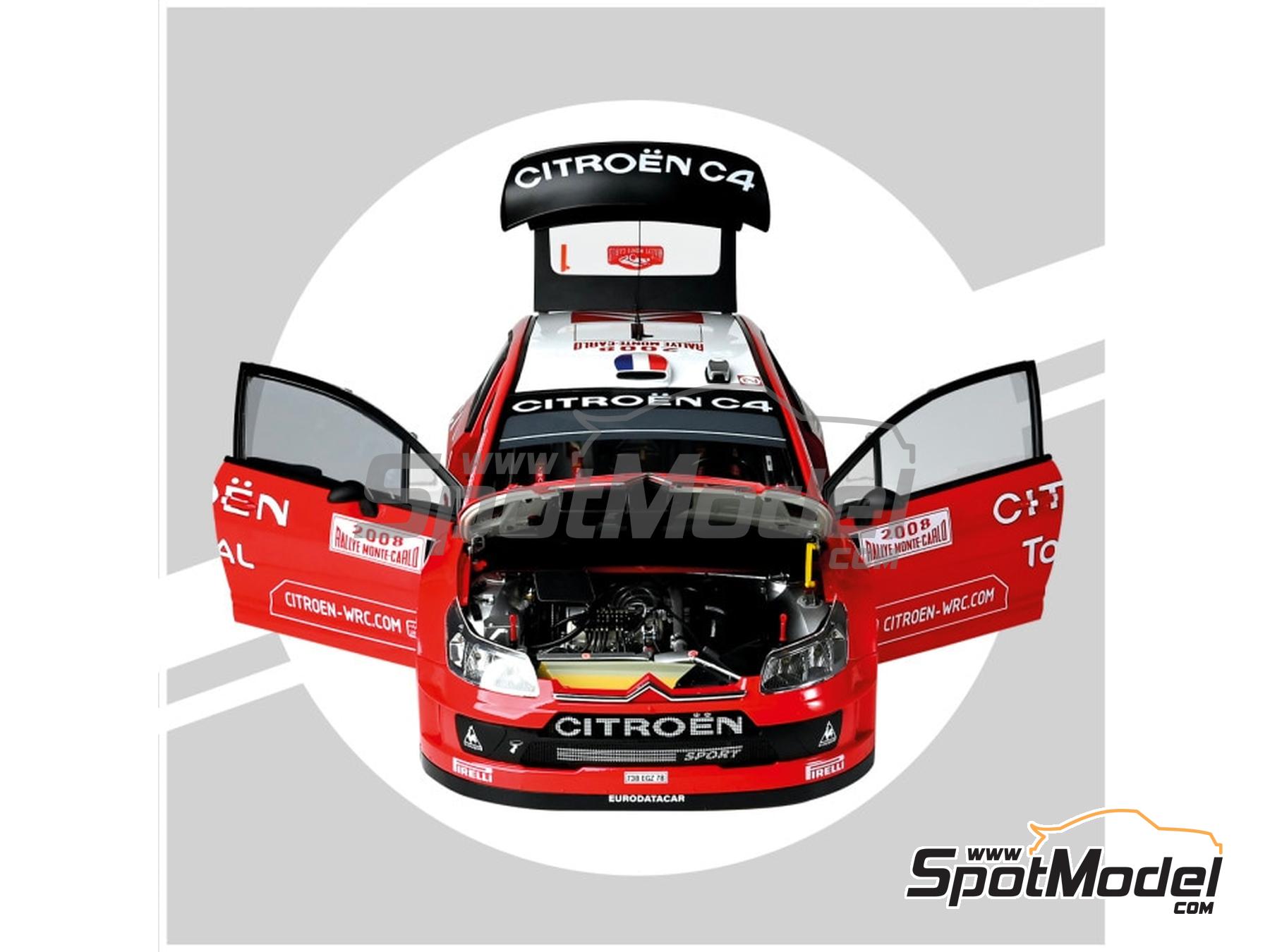 Ixo Collections IXC.CC4.FK: Car scale model kit 1/8 scale - Citroen C4 ...