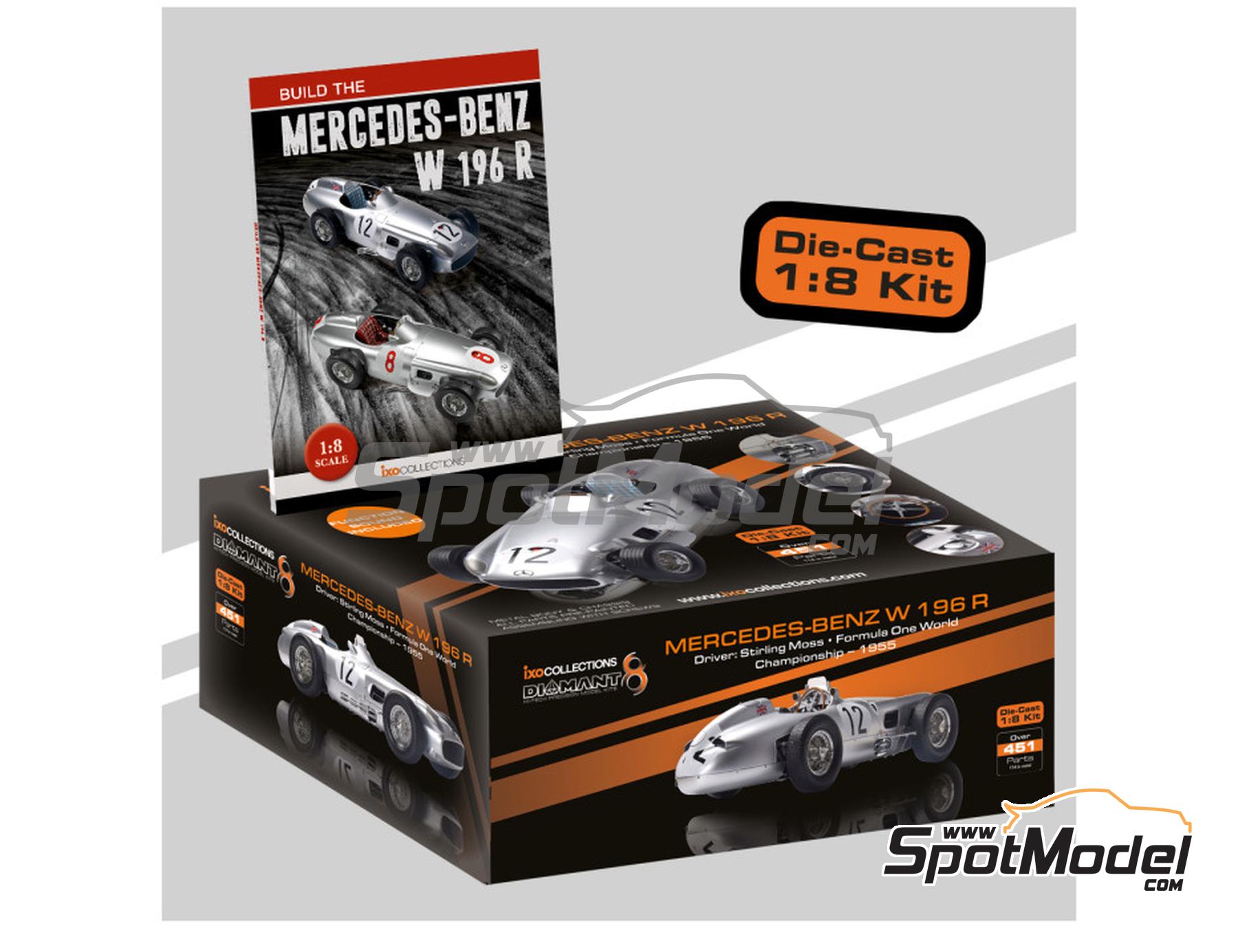 Ixo Collections IXC.MRM.FK: Car scale model kit 1/8 scale - Mercedes ...