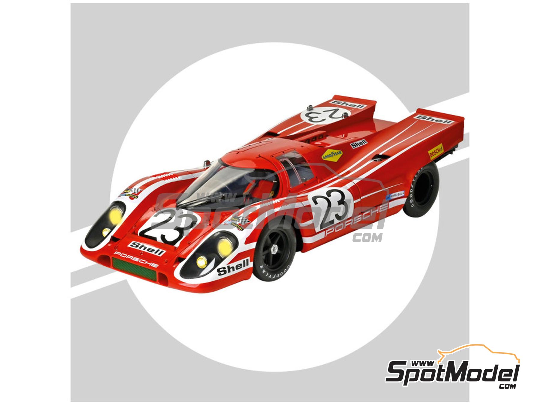 Ixo Collections IXC.POR.RED.FK: Car scale model kit 1/8 scale - Porsche ...