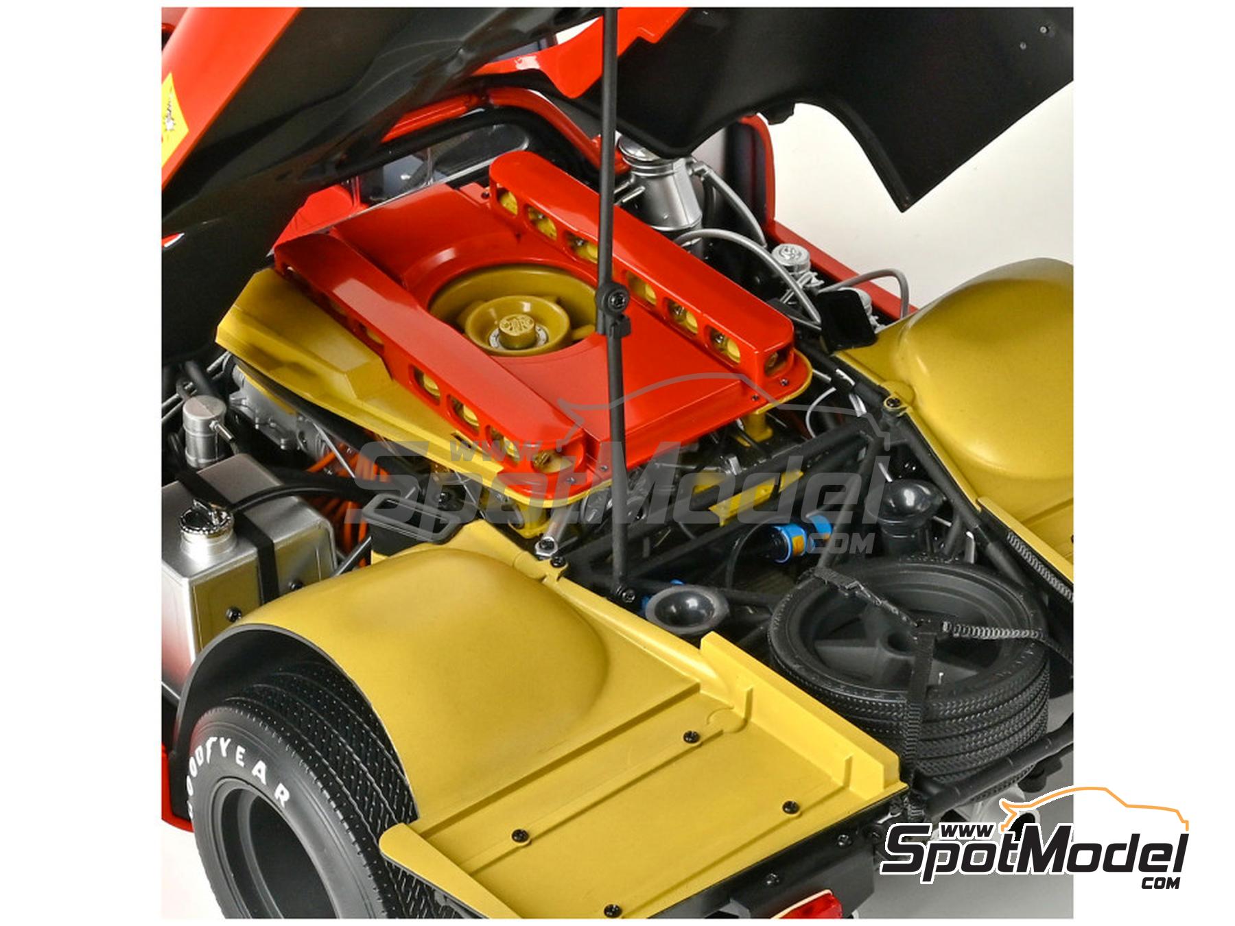 Ixo Collections IXC.POR.RED.FK: Car scale model kit 1/8 scale - Porsche ...