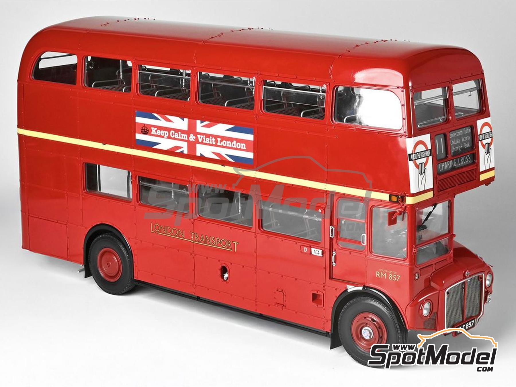 Ixo Collections 520010124: Bus scale model kit 1/12 scale - Routemaster ...