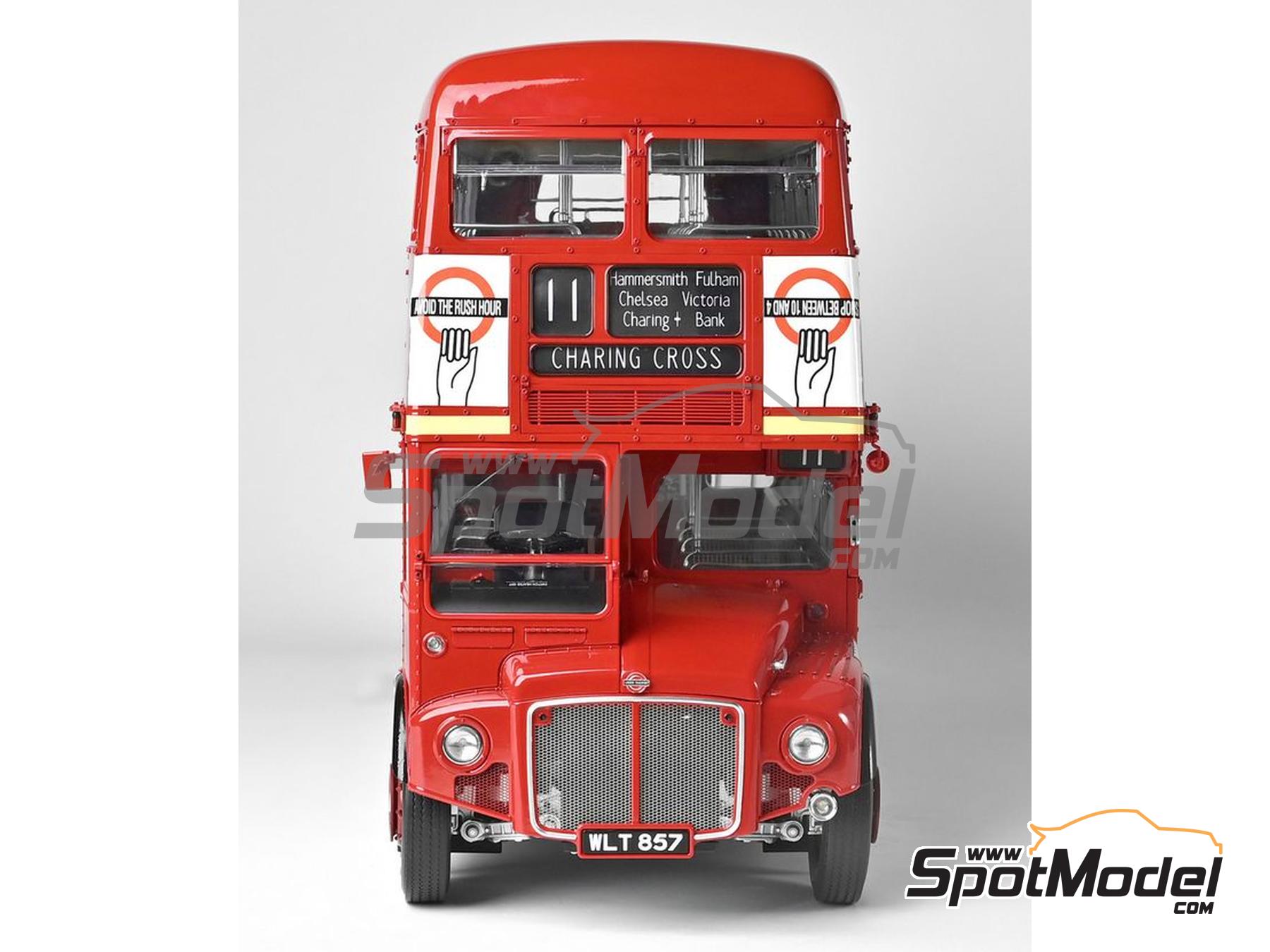 Ixo Collections 520010124: Bus scale model kit 1/12 scale - Routemaster ...
