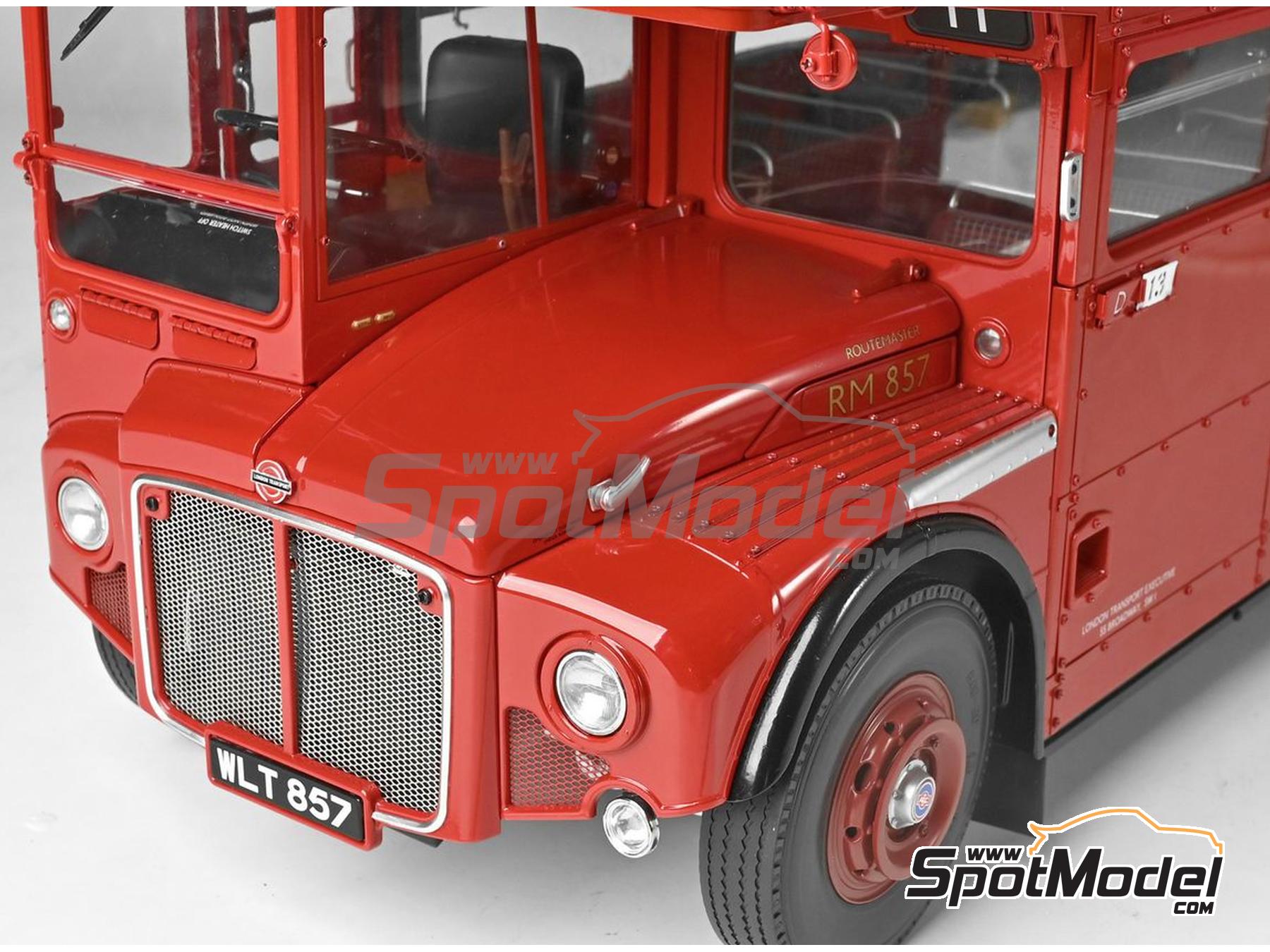 Ixo Collections 520010124: Bus scale model kit 1/12 scale - Routemaster ...