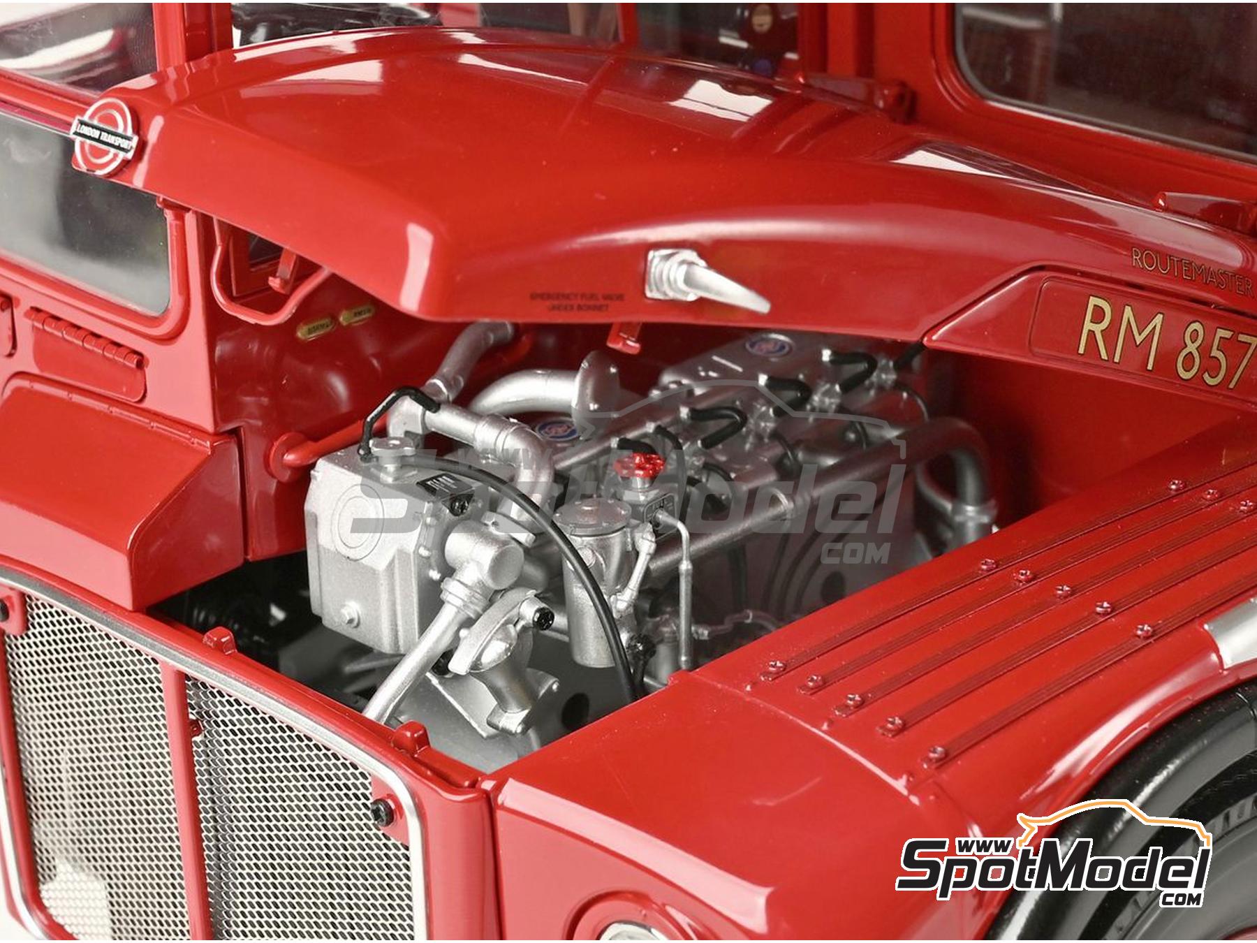 Ixo Collections 520010124: Bus scale model kit 1/12 scale - Routemaster ...