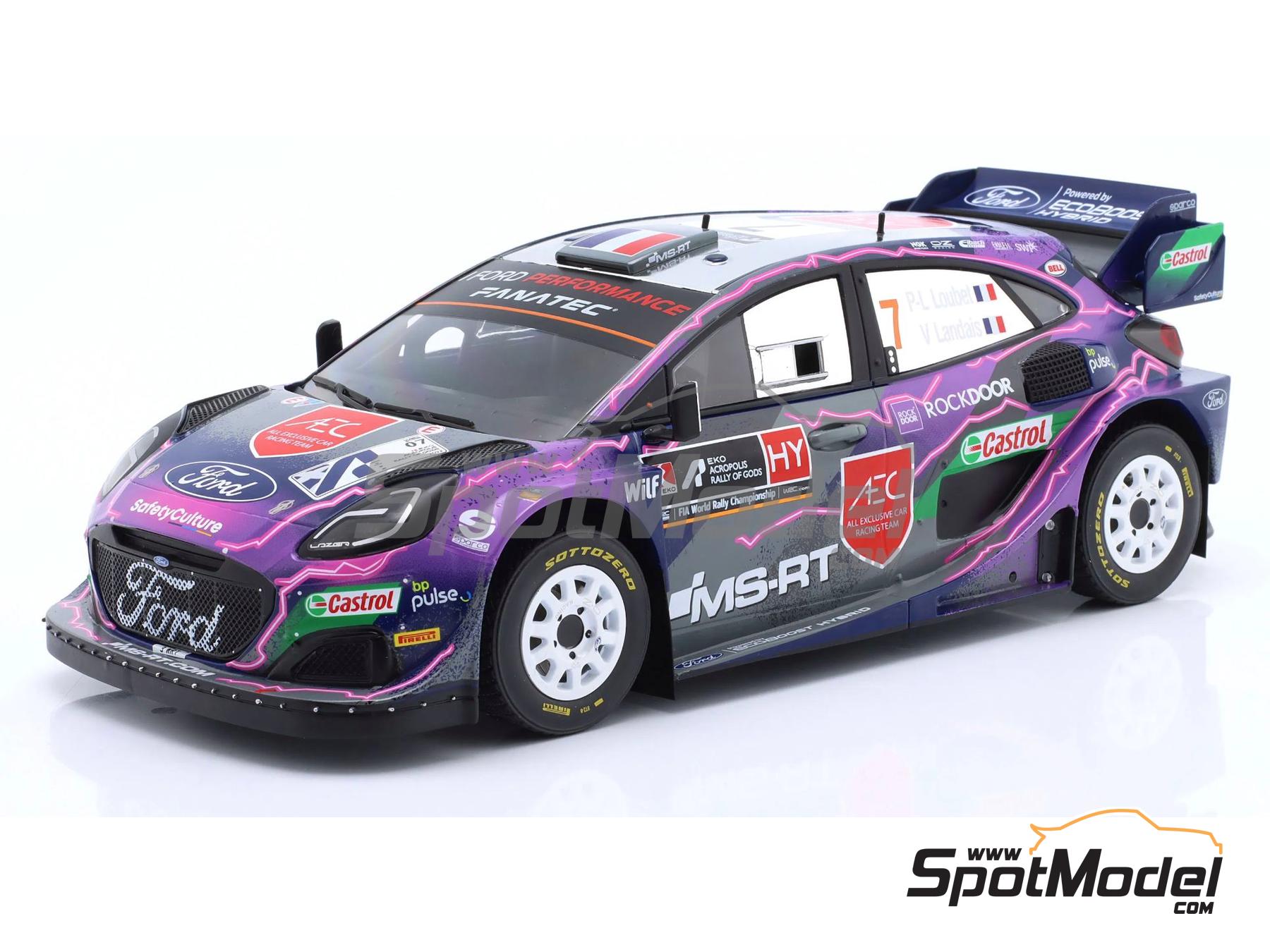 Ixo Models 18RMC138.22: Diecast model car 1/18 scale - Ford Puma Rally1 ...