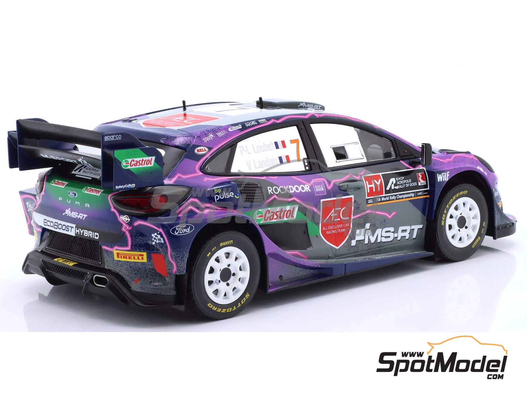 Ixo Models 18RMC138.22: Diecast model car 1/18 scale - Ford Puma Rally1 ...