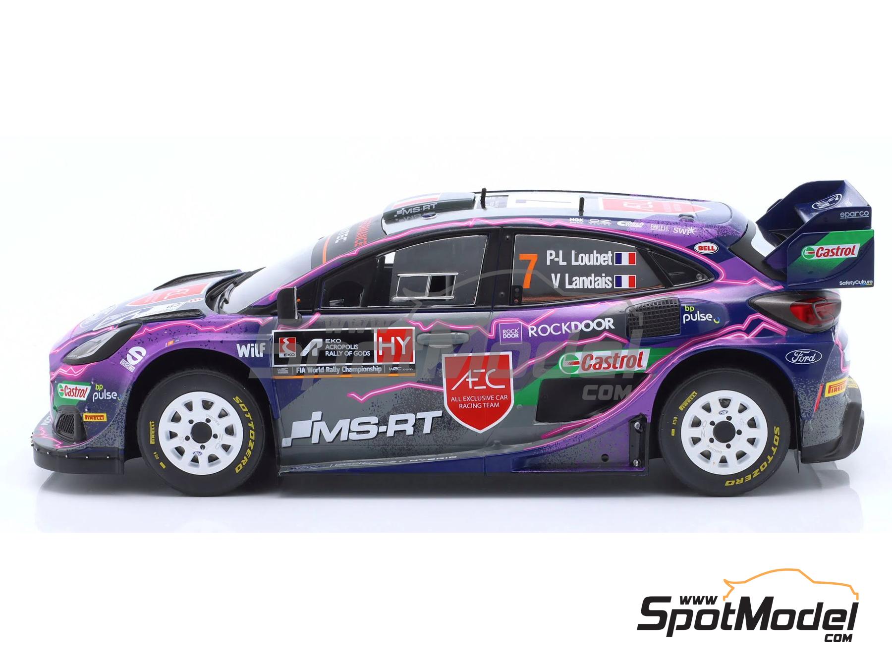 Ixo Models 18RMC138.22: Diecast model car 1/18 scale - Ford Puma Rally1 ...