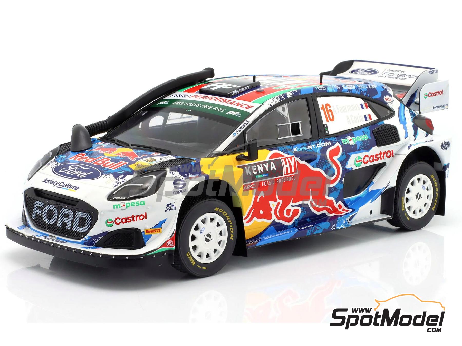Ixo Models 18RMC207.22: Diecast model car 1/18 scale - Ford Puma Rally1 ...