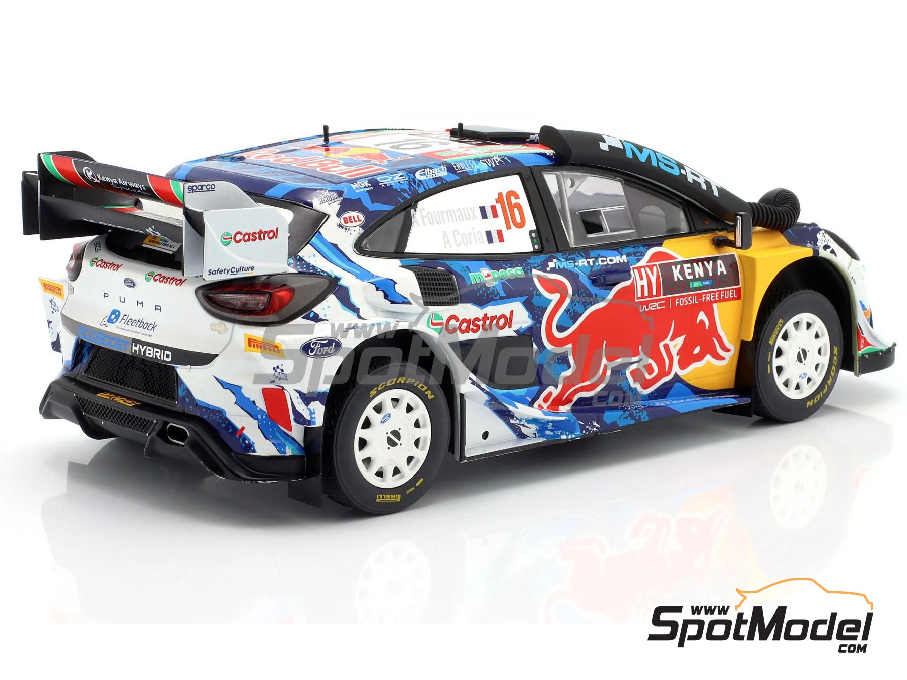 Ixo Models 18RMC207.22: Diecast model car 1/18 scale - Ford Puma Rally1 ...