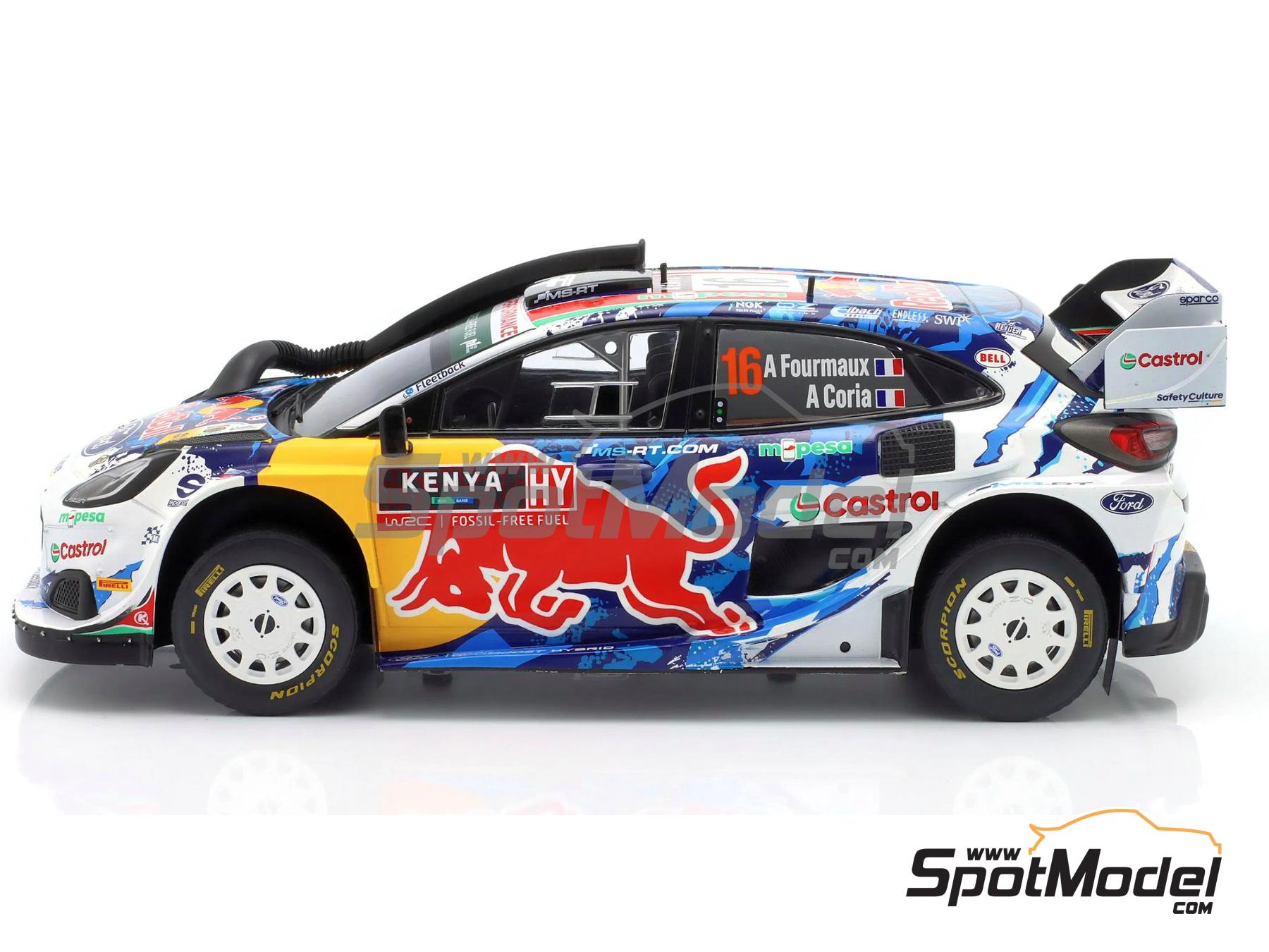 Ixo Models 18RMC207.22: Diecast model car 1/18 scale - Ford Puma Rally1 ...