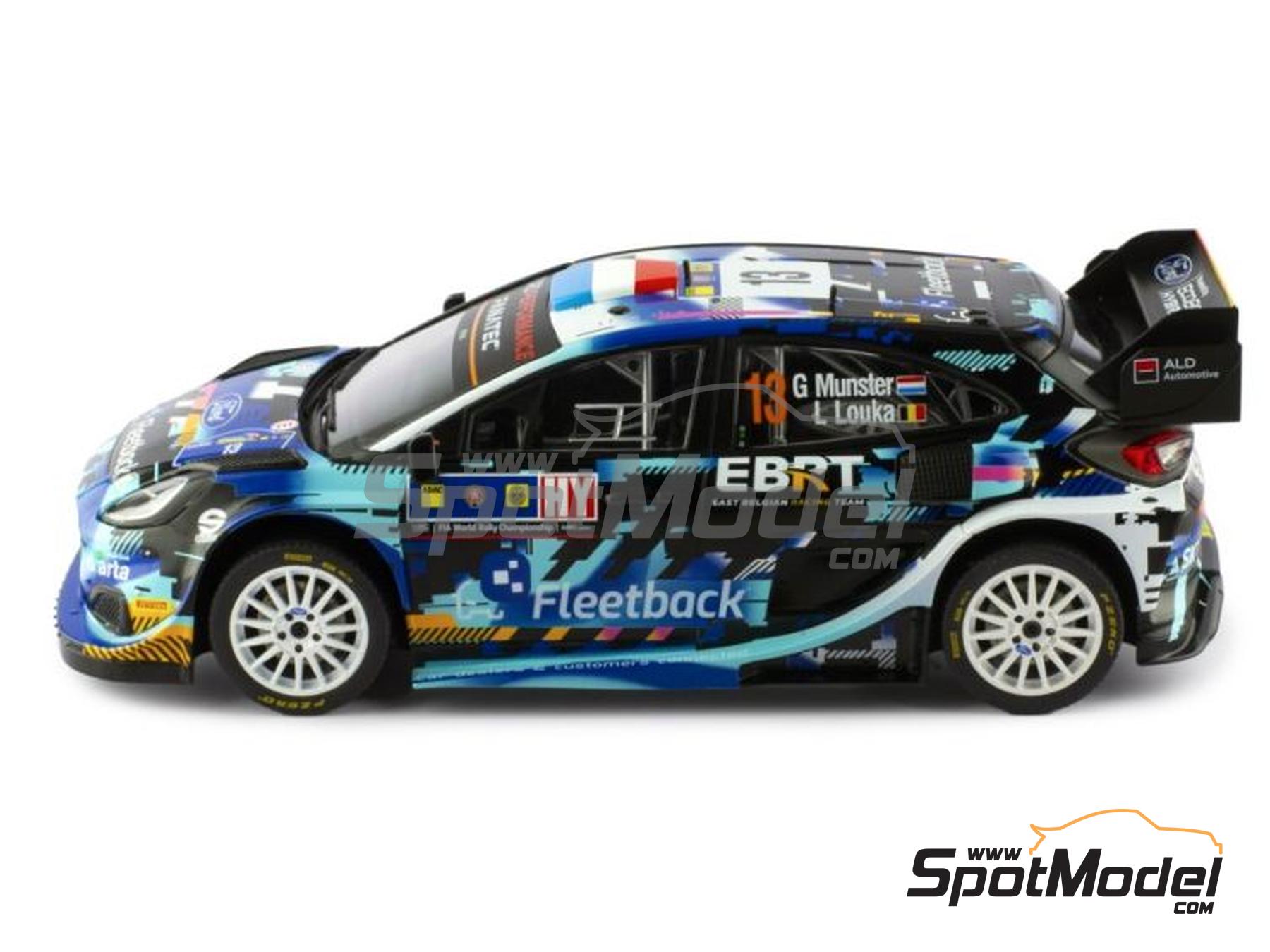 Ixo Models 18RMC188.22: Diecast model car 1/18 scale - Ford Puma Rally1 ...