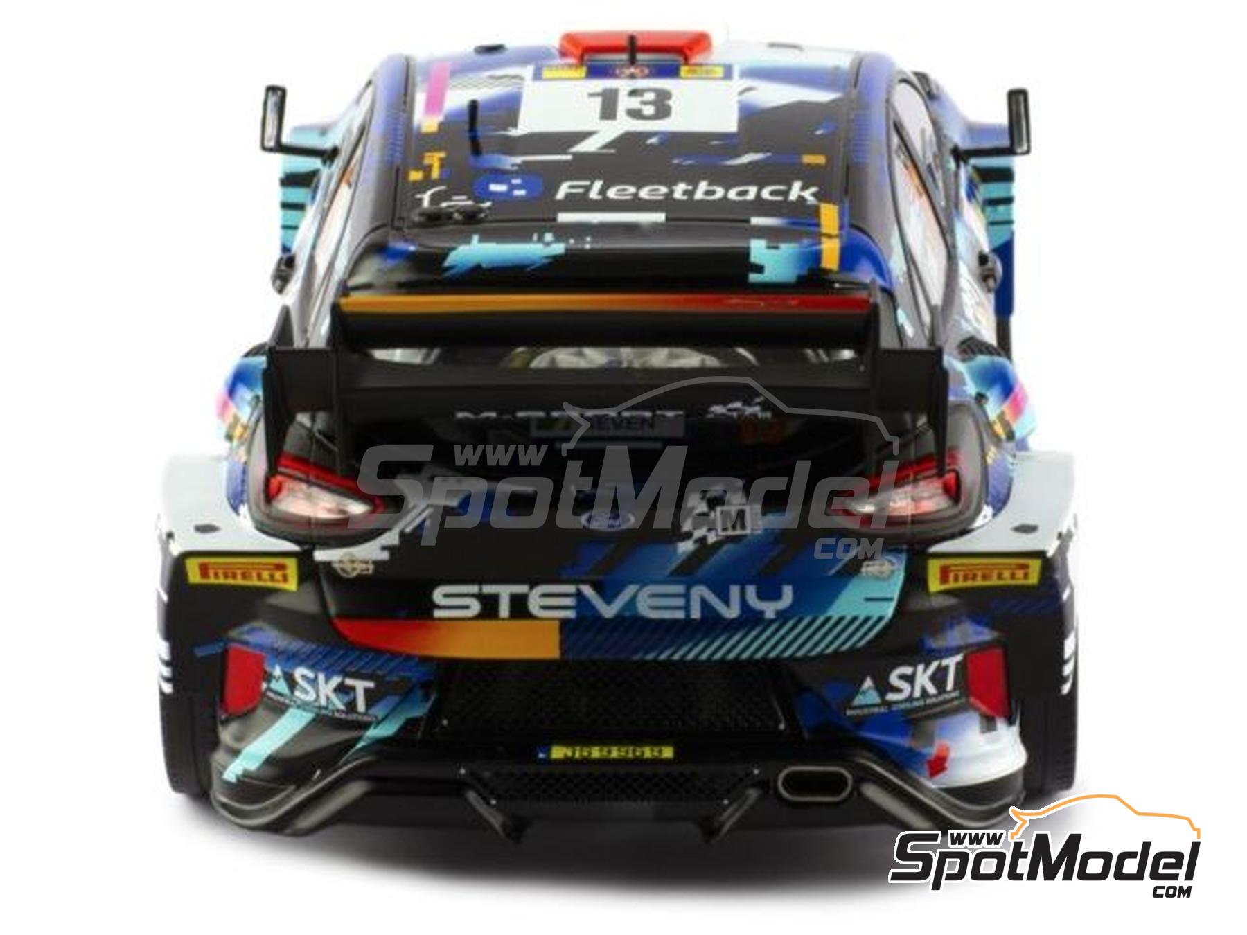 Ixo Models 18RMC188.22: Diecast model car 1/18 scale - Ford Puma Rally1 ...