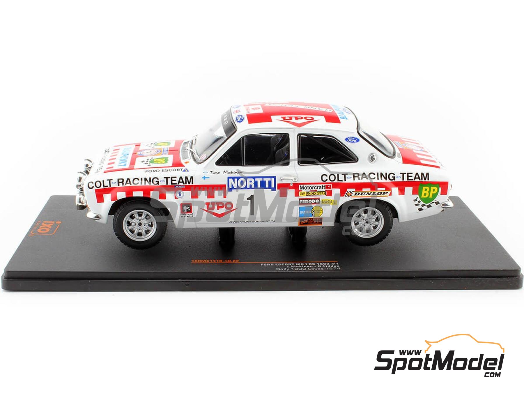 Ixo Models 18RMC141B-LQ.22: Diecast model car 1/18 scale - Ford Escort ...