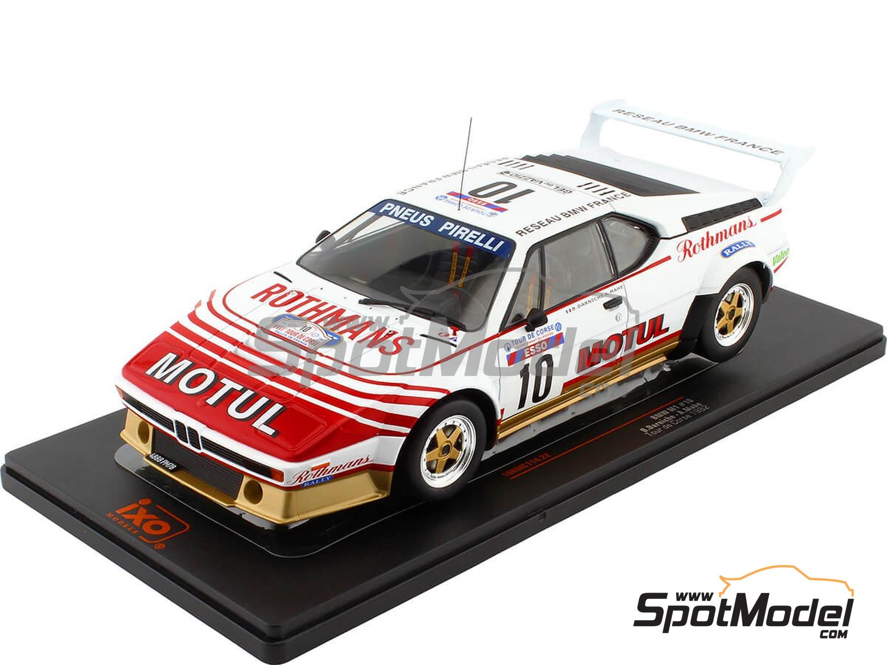 Ixo Models RMC114.22: Diecast model car 1/18 scale - BMW M1 Group 4 BMW ...