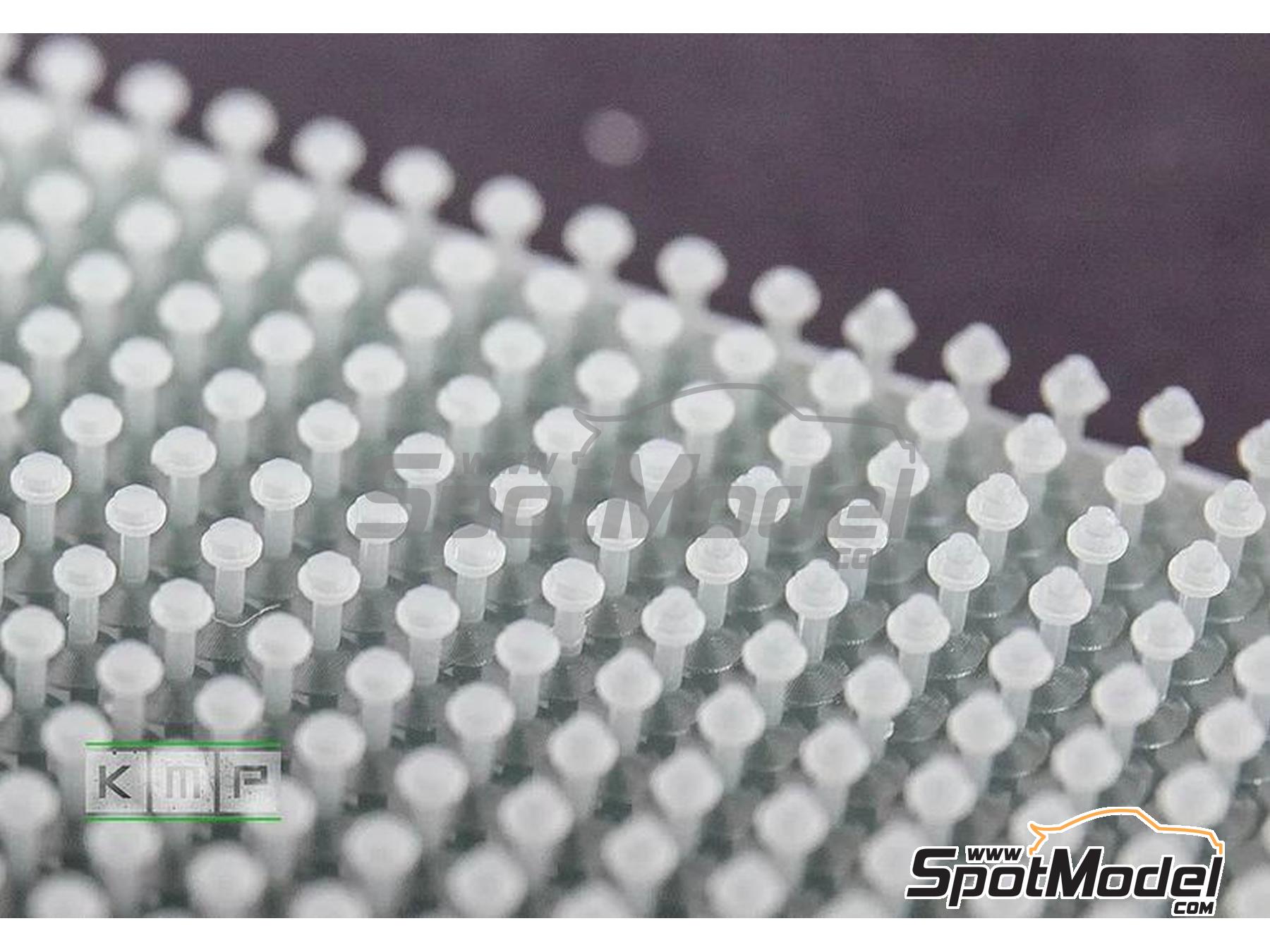 KMP Kool Models Production 12017: Nuts - Hex bolts 1mm - 700 units (ref ...