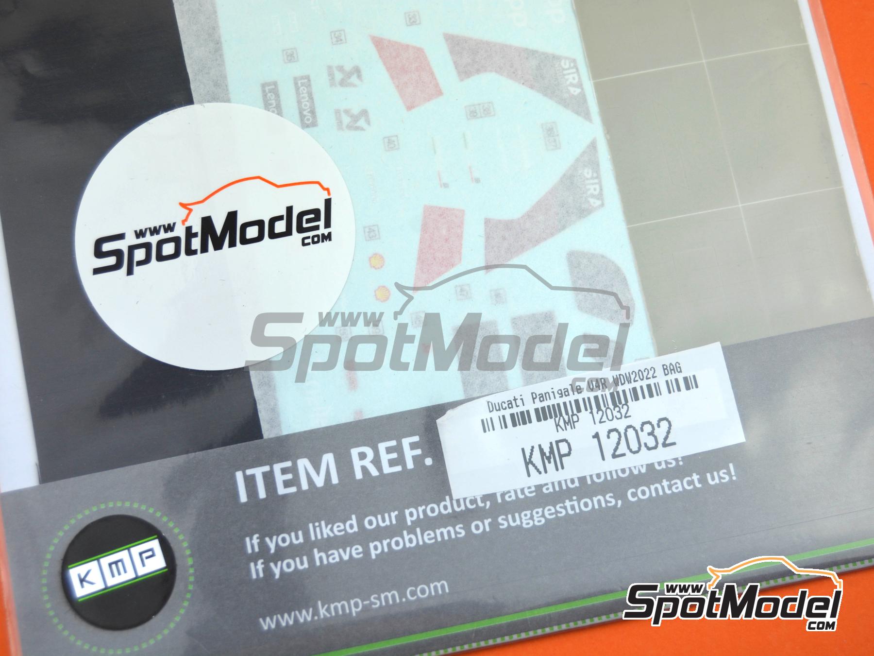 KMP Kool Models Production 12032: Marking / livery 1/12 scale - Ducati ...