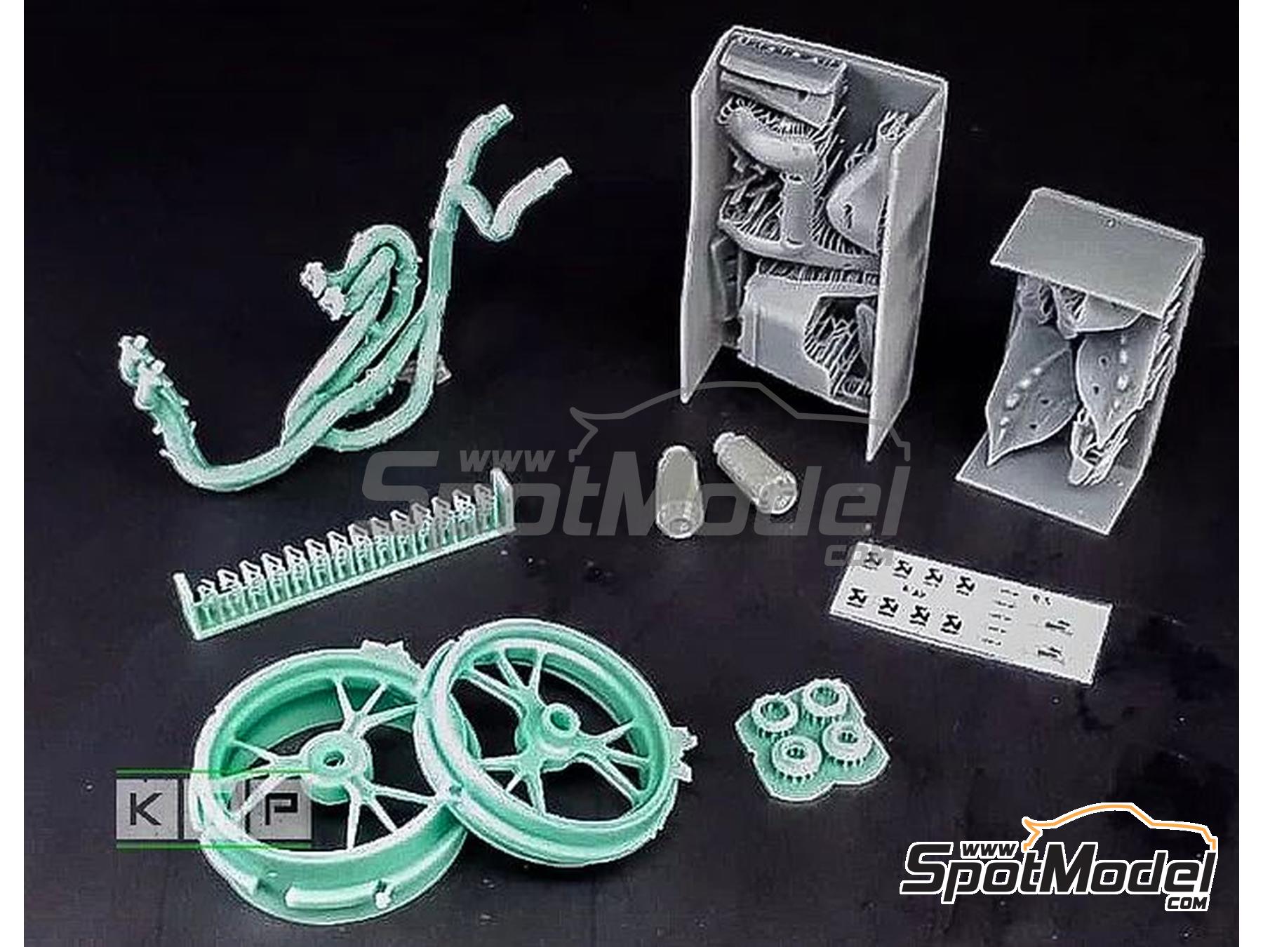 KMP Kool Models Production 12035: Transkit 1/12 scale - Ducati V4R ...