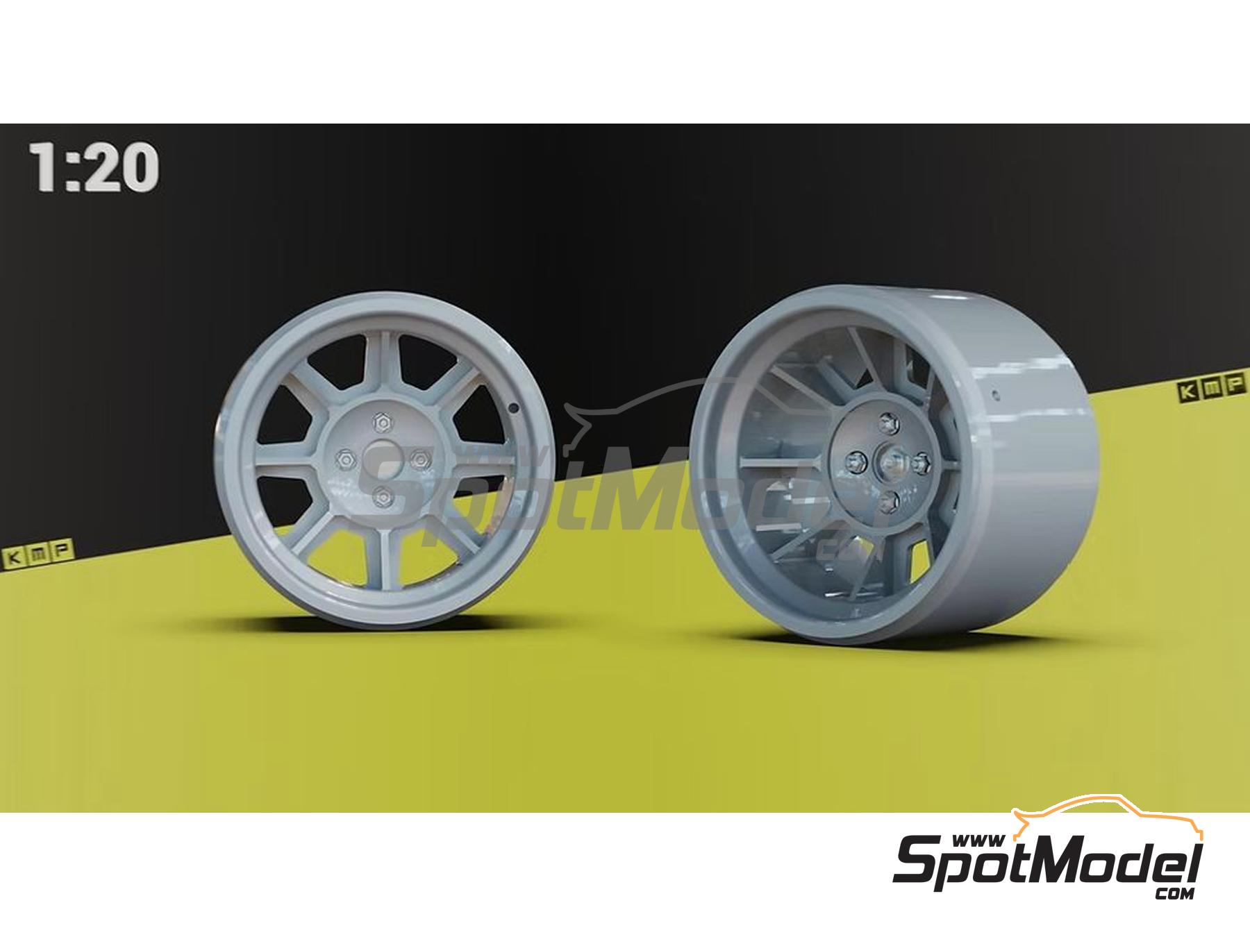 KMP Kool Models Production 20022: Rims 1/20 scale - Abarth Campagnolo ...