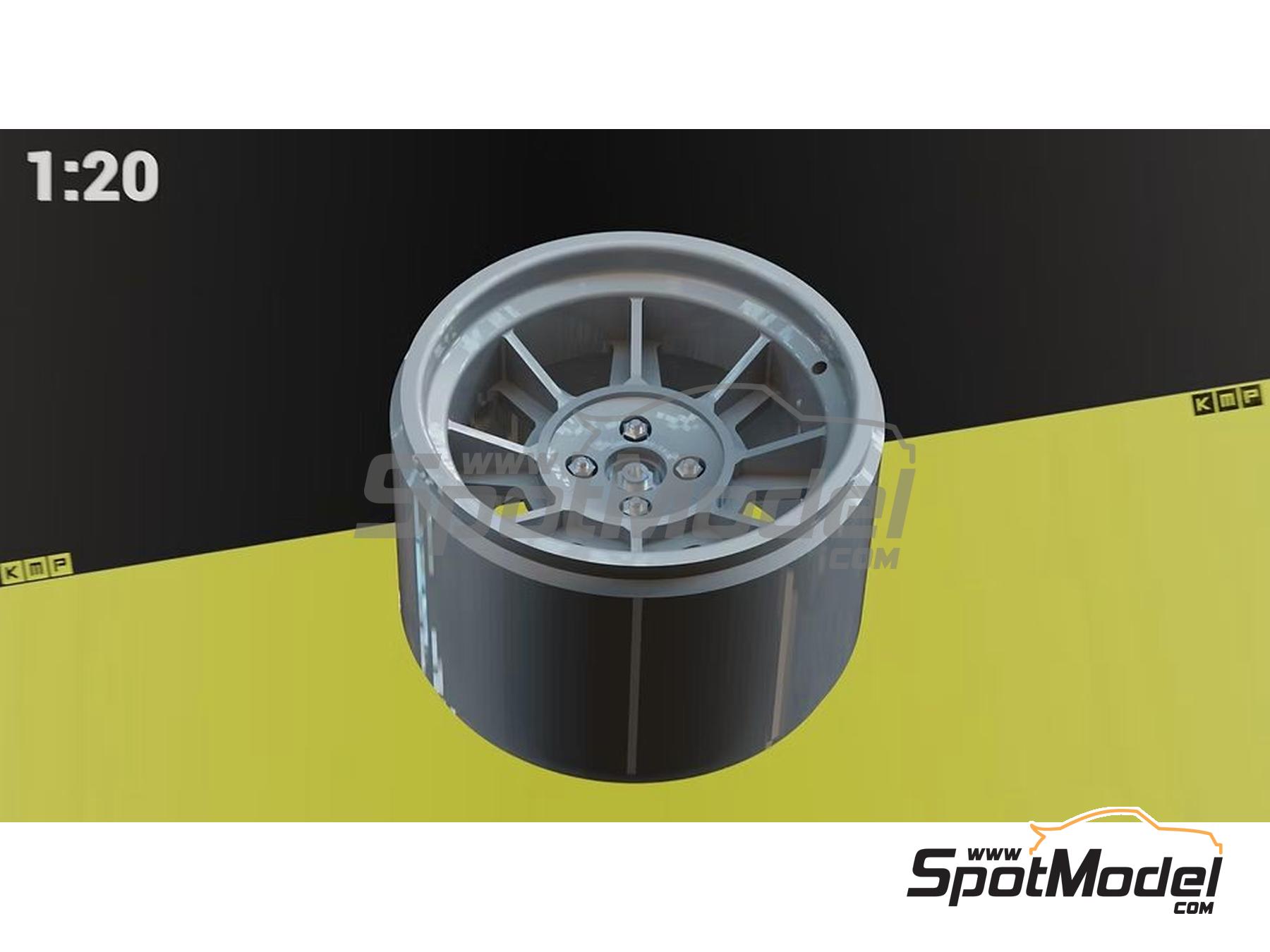 KMP Kool Models Production 20022: Rims 1/20 scale - Abarth Campagnolo ...
