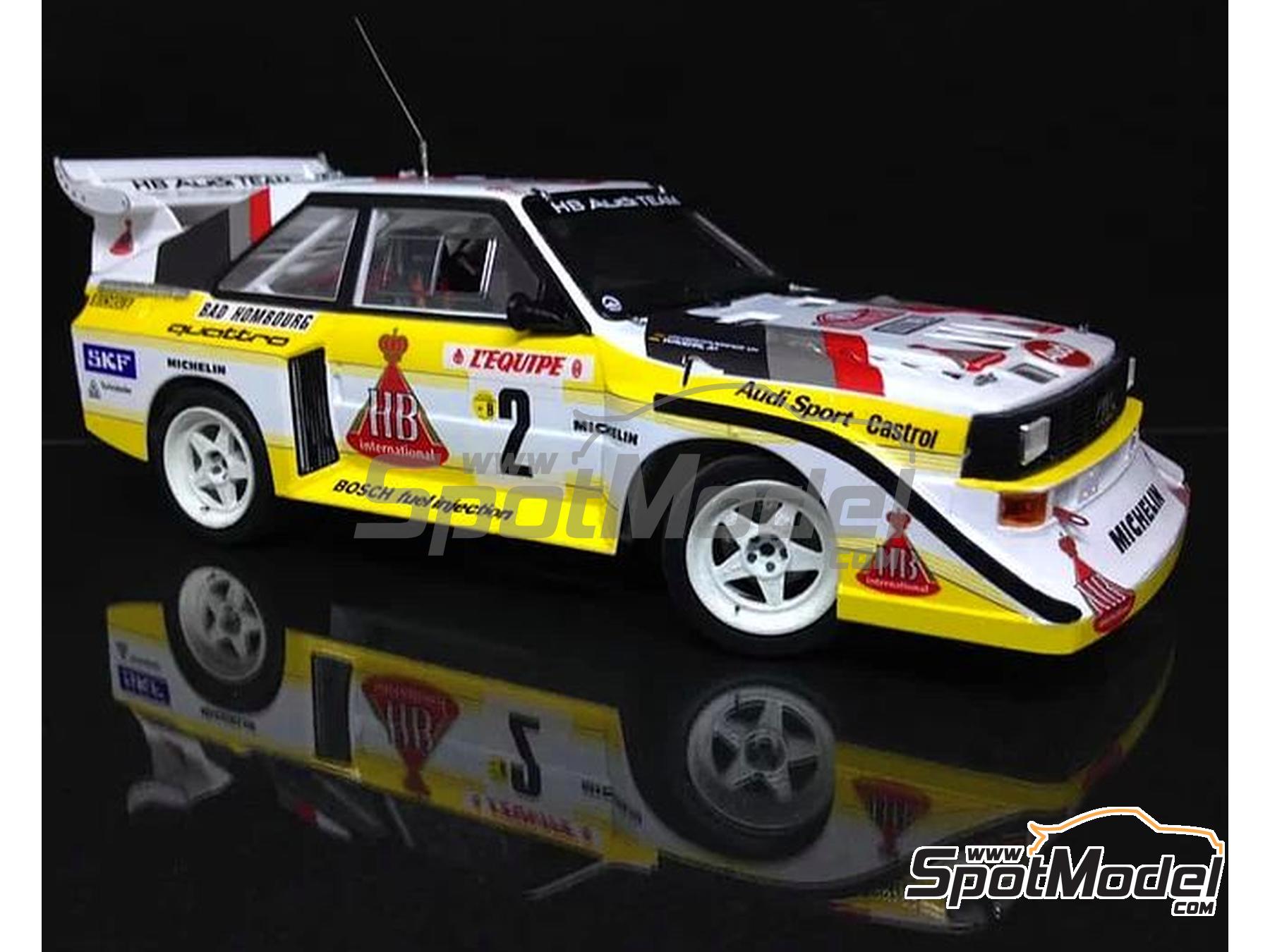 KMP Kool Models Production TK24033: Rims 1/24 scale - Audi Sport ...