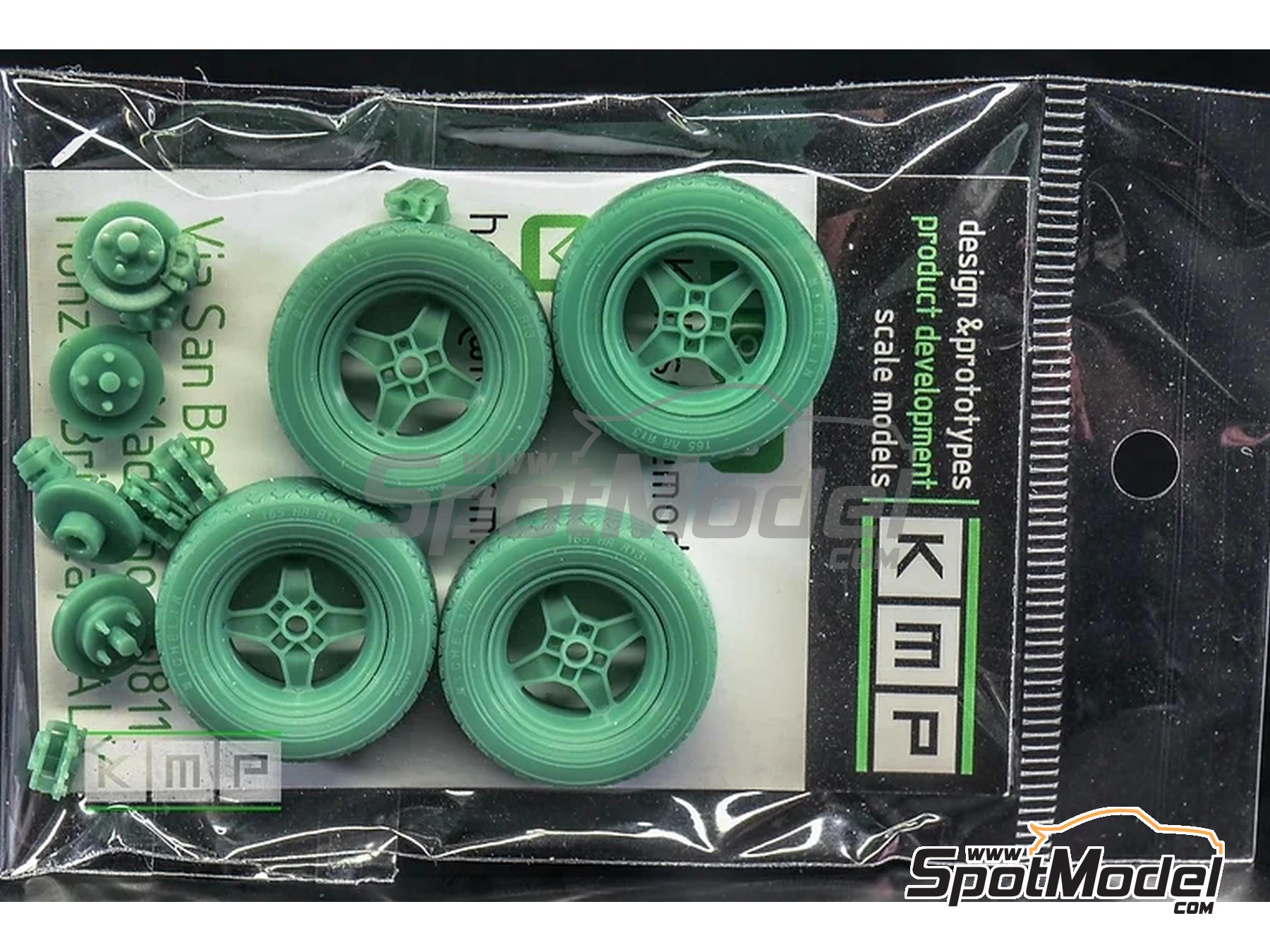 KMP Kool Models Production TK24055: Rims and tyres set 1/24 scale ...