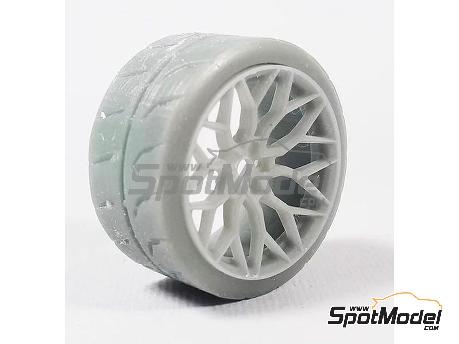 KMP Kool Models Production TK24082: Rims and tyres set 1/24 scale ...