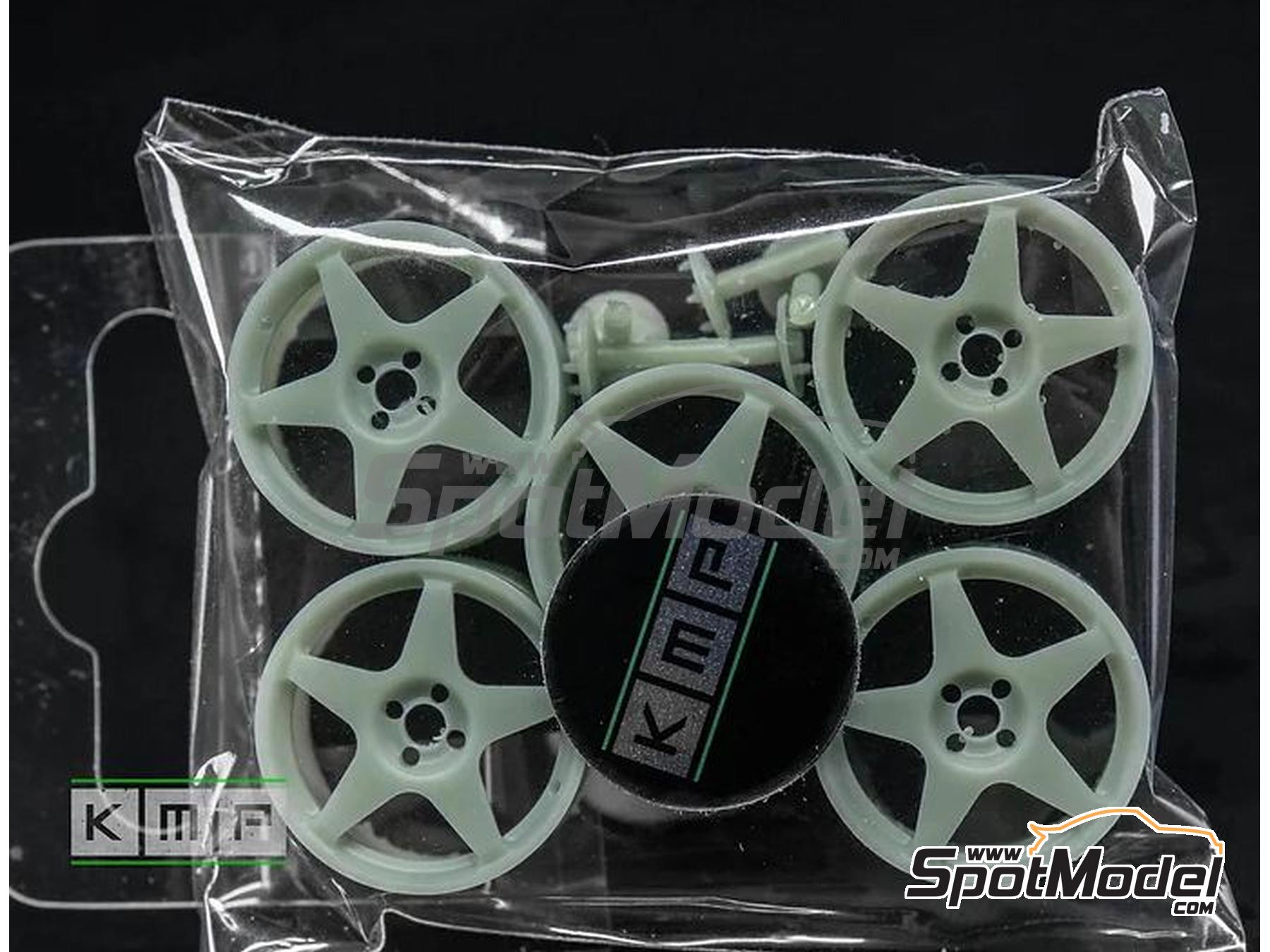 KMP Kool Models Production TK24101: Rims 1/24 scale - Speedline 4 bolts ...