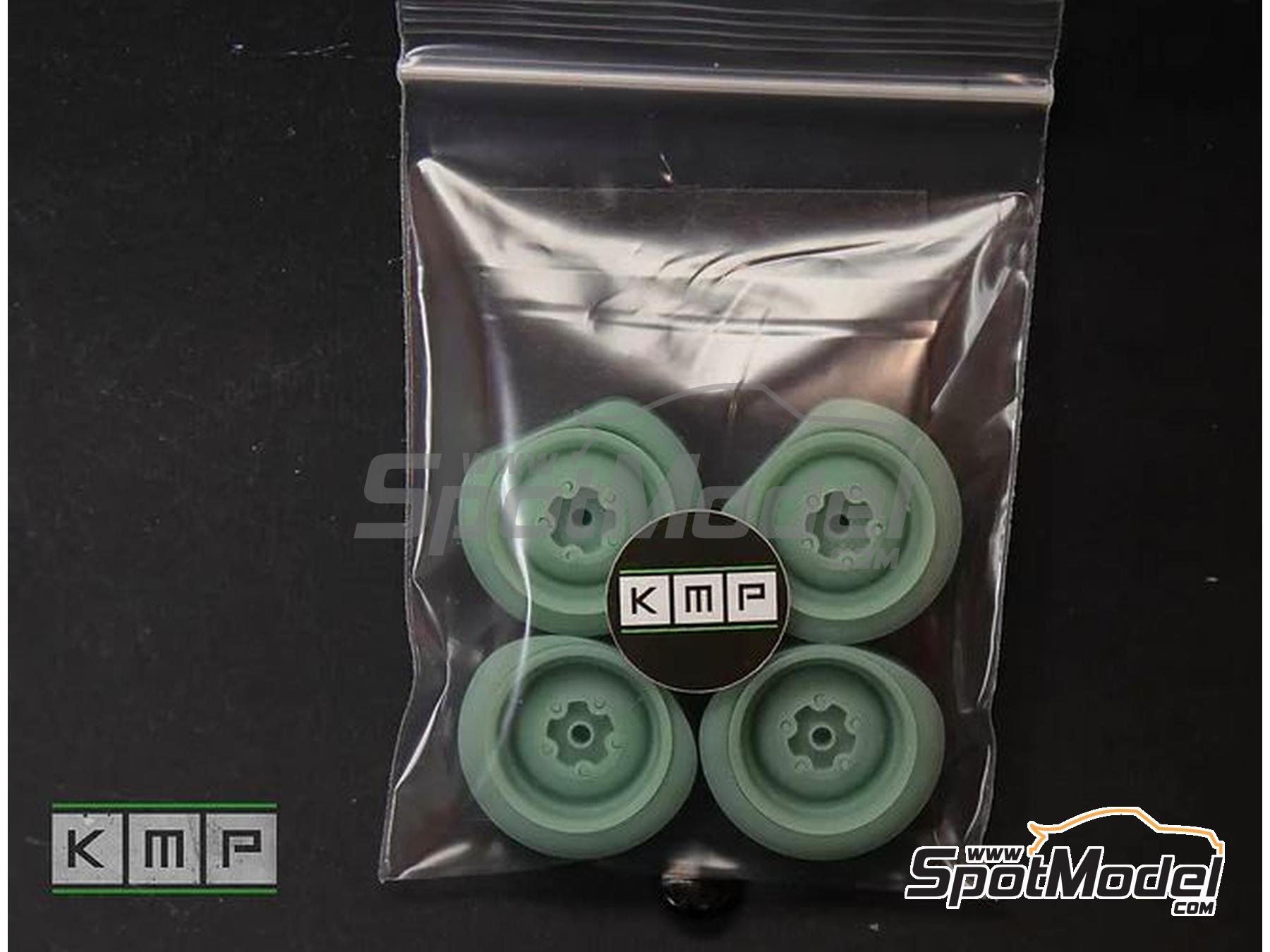 KMP Kool Models Production TK24110: Rims and tyres set 1/24 scale ...
