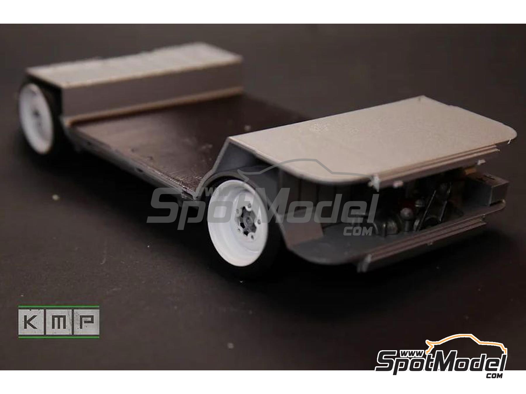 KMP Kool Models Production TK24110: Rims and tyres set 1/24 scale ...