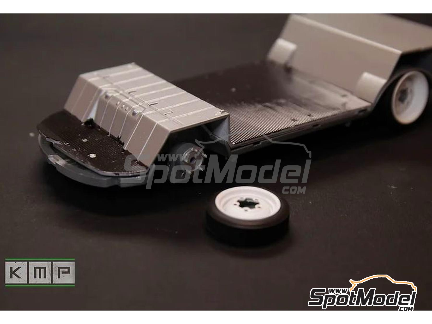 KMP Kool Models Production TK24110: Rims and tyres set 1/24 scale ...