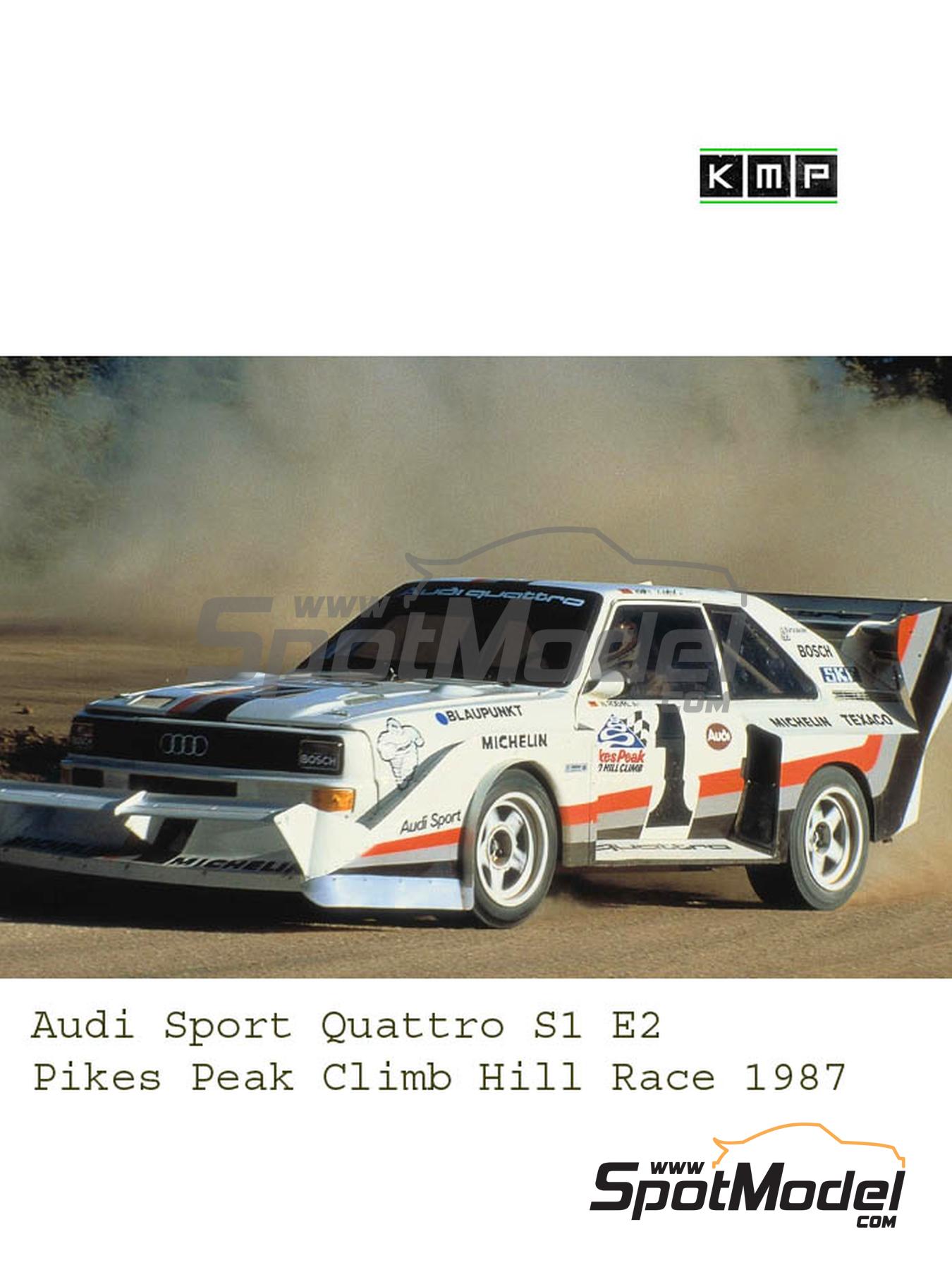 KMP Kool Models Production TK24113: Marking / livery 1/24 scale - Audi ...