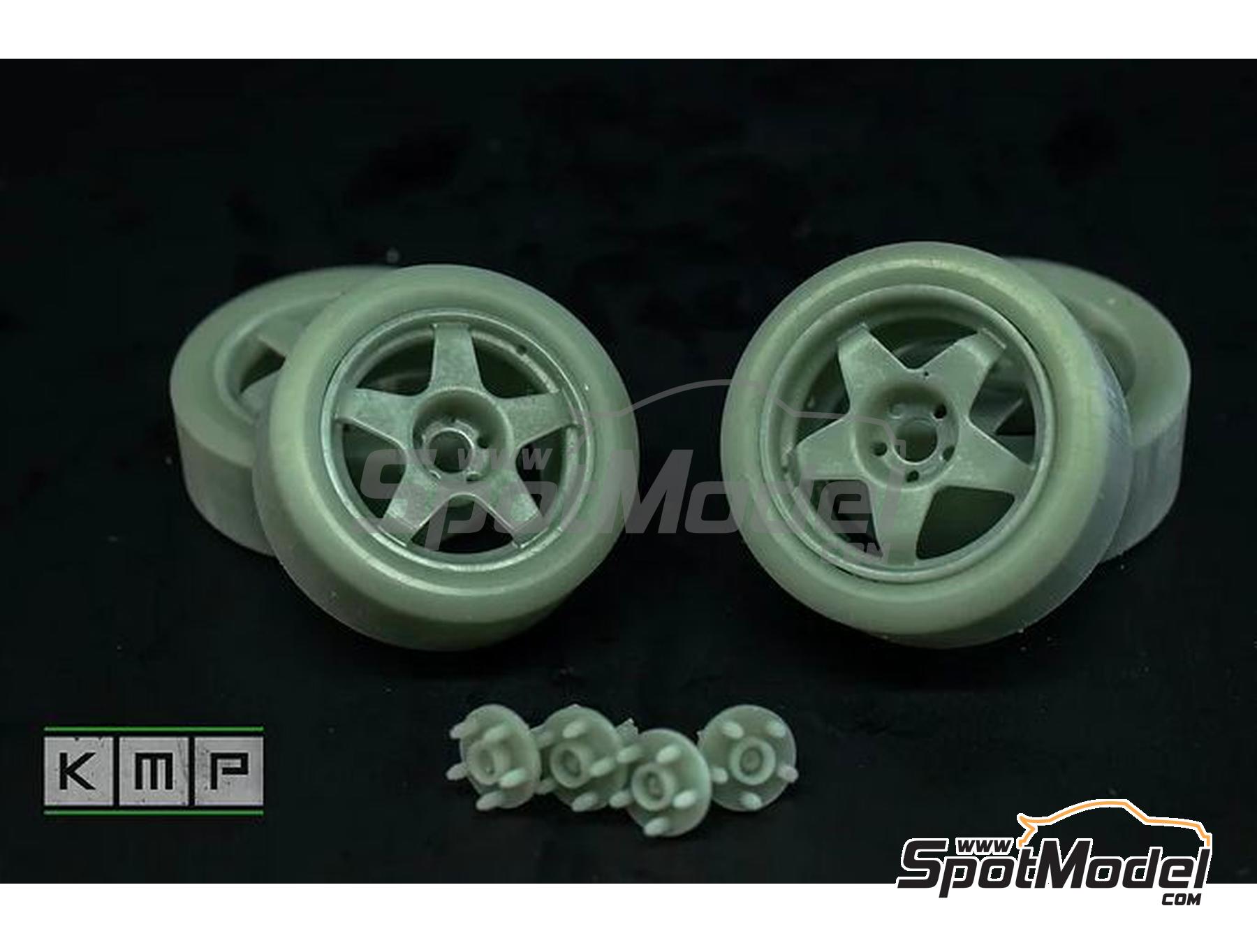 KMP Kool Models Production TK24129: Rims and tyres set 1/24 scale ...