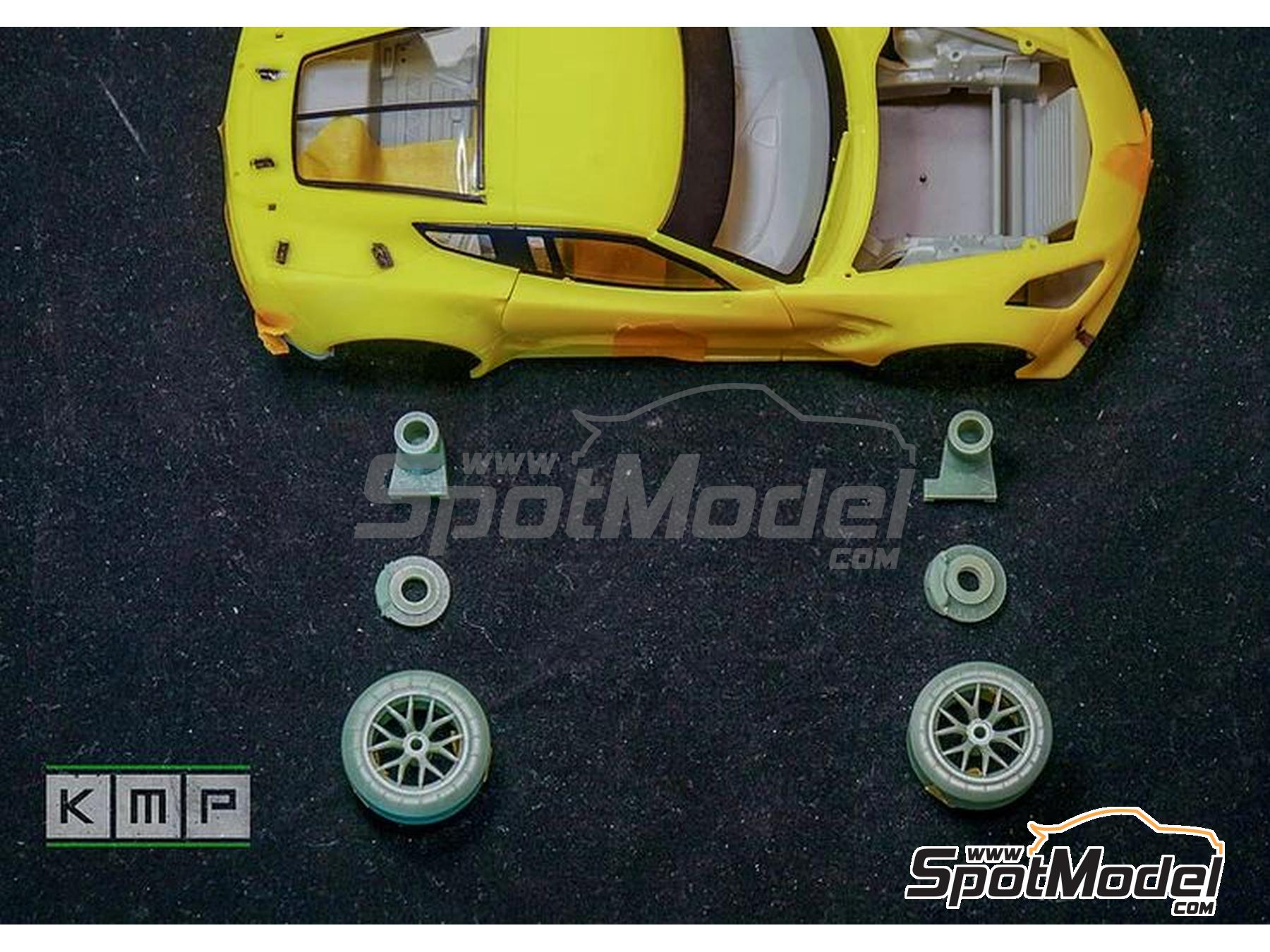KMP Kool Models Production TK24153: Rims and tyres set 1/24 scale ...