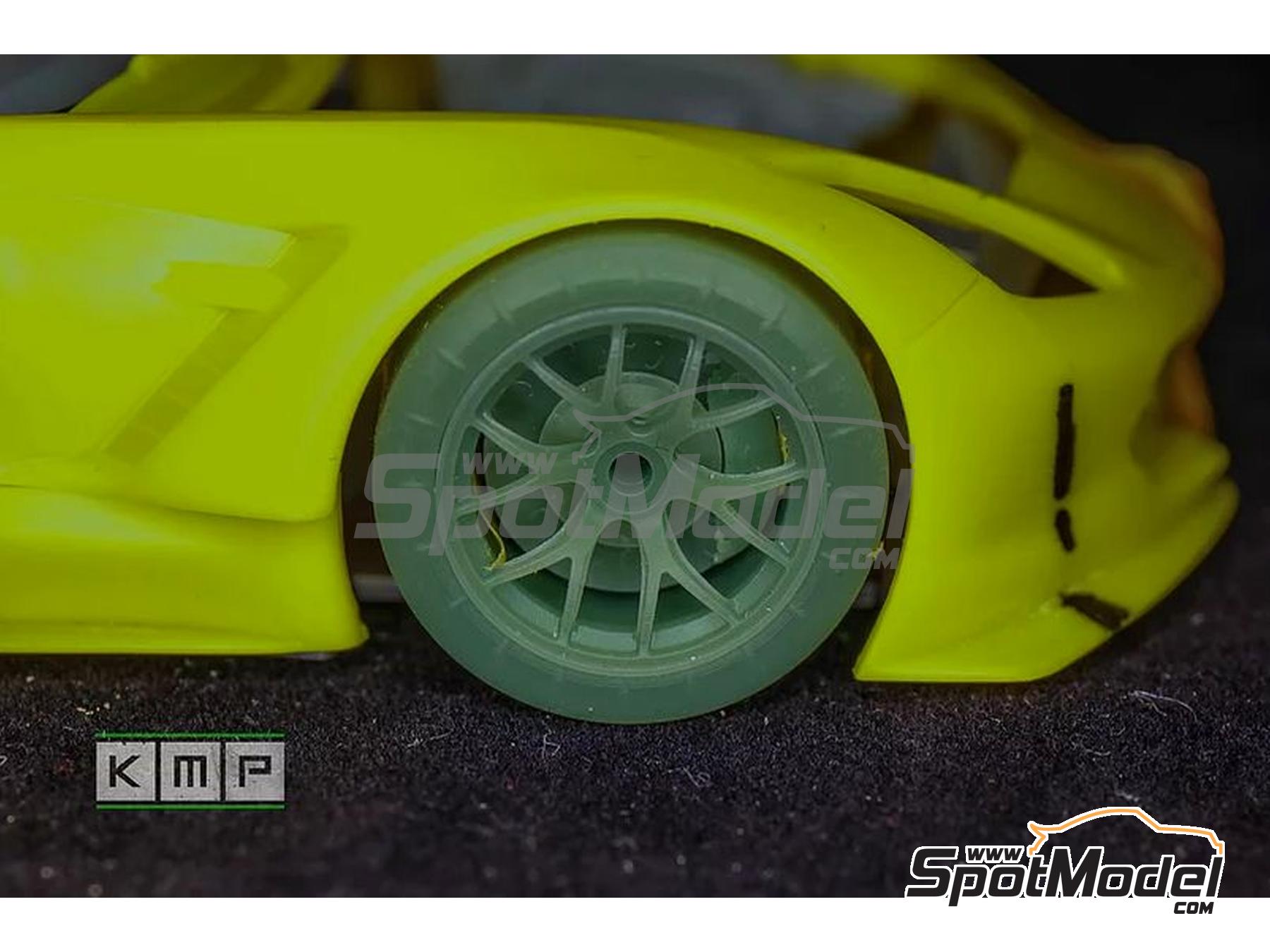 KMP Kool Models Production TK24153: Rims and tyres set 1/24 scale ...