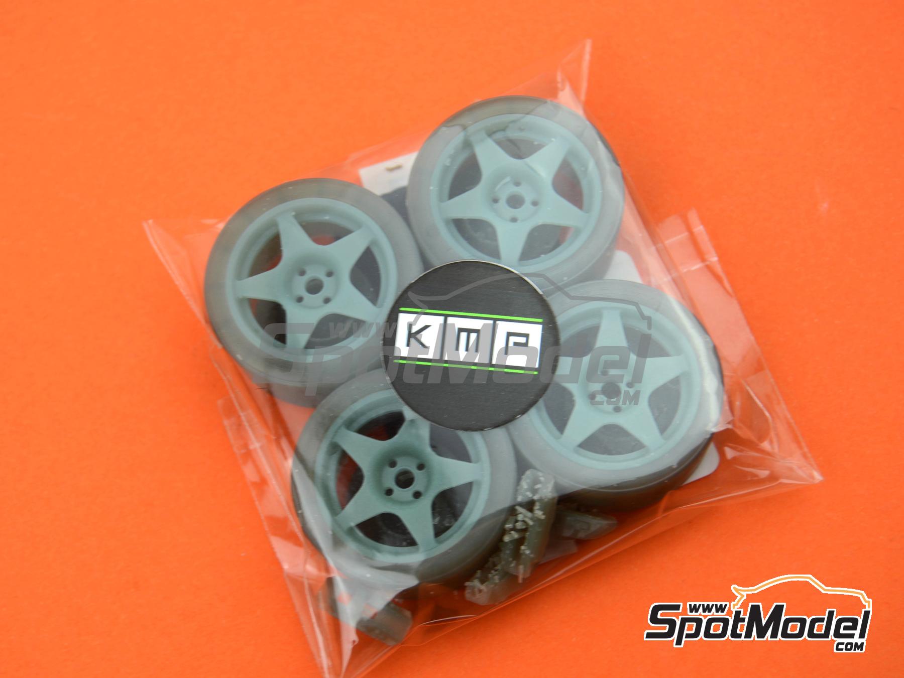 KMP Kool Models Production TK24215: Rims and tyres set 1/24 scale ...