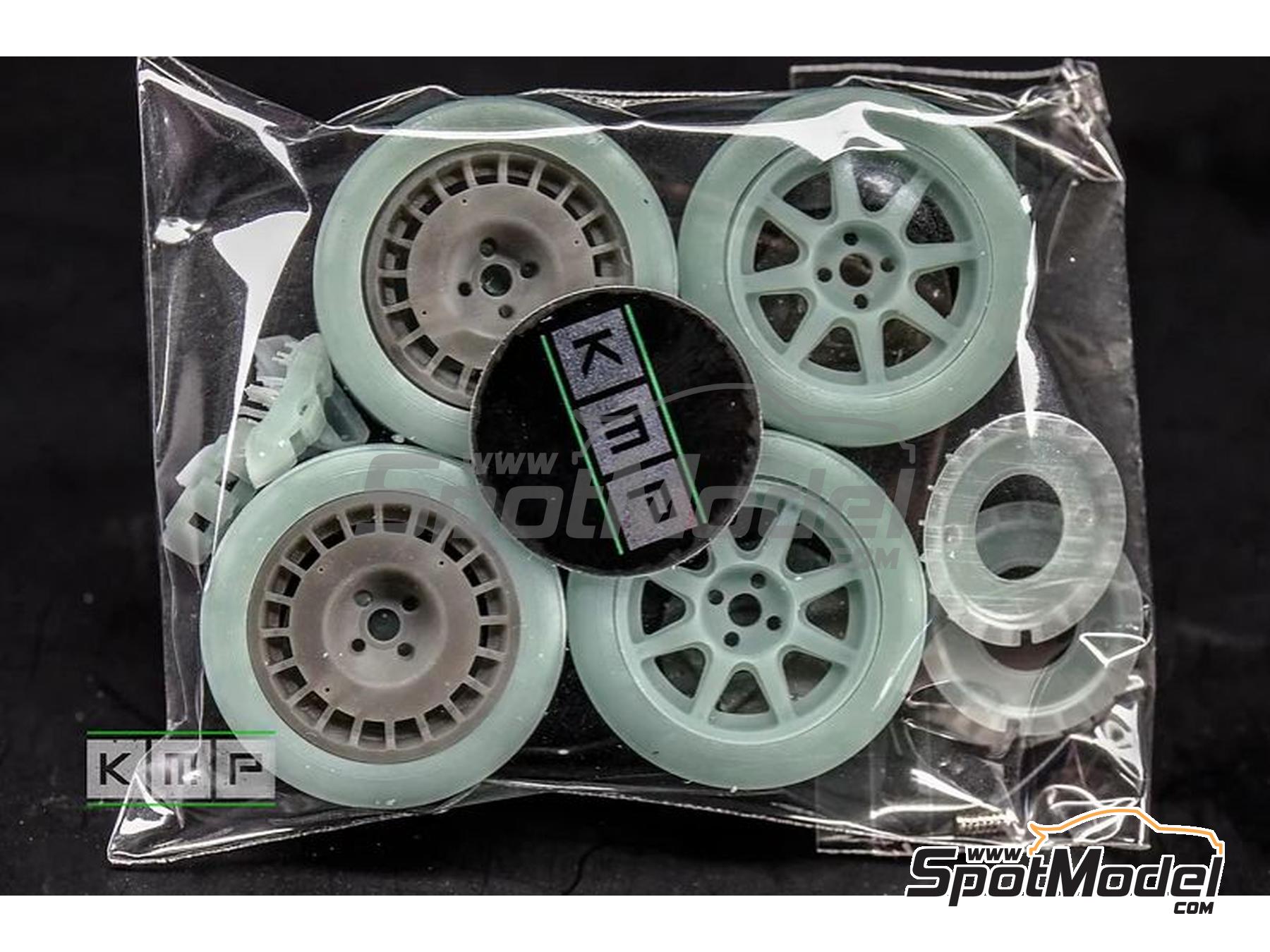 KMP Kool Models Production TK24217: Rims and tyres set 1/24 scale - OZ+ ...