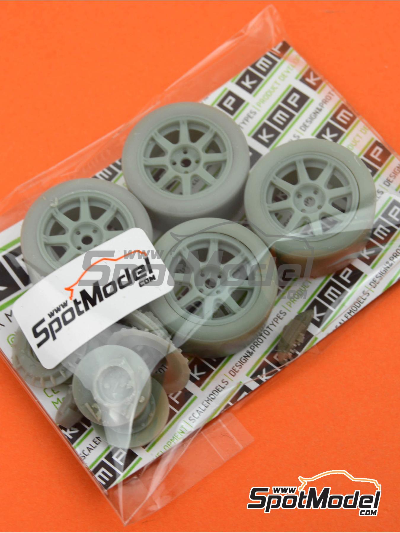 KMP Kool Models Production TK24219: Rims and tyres set 1/24 scale ...