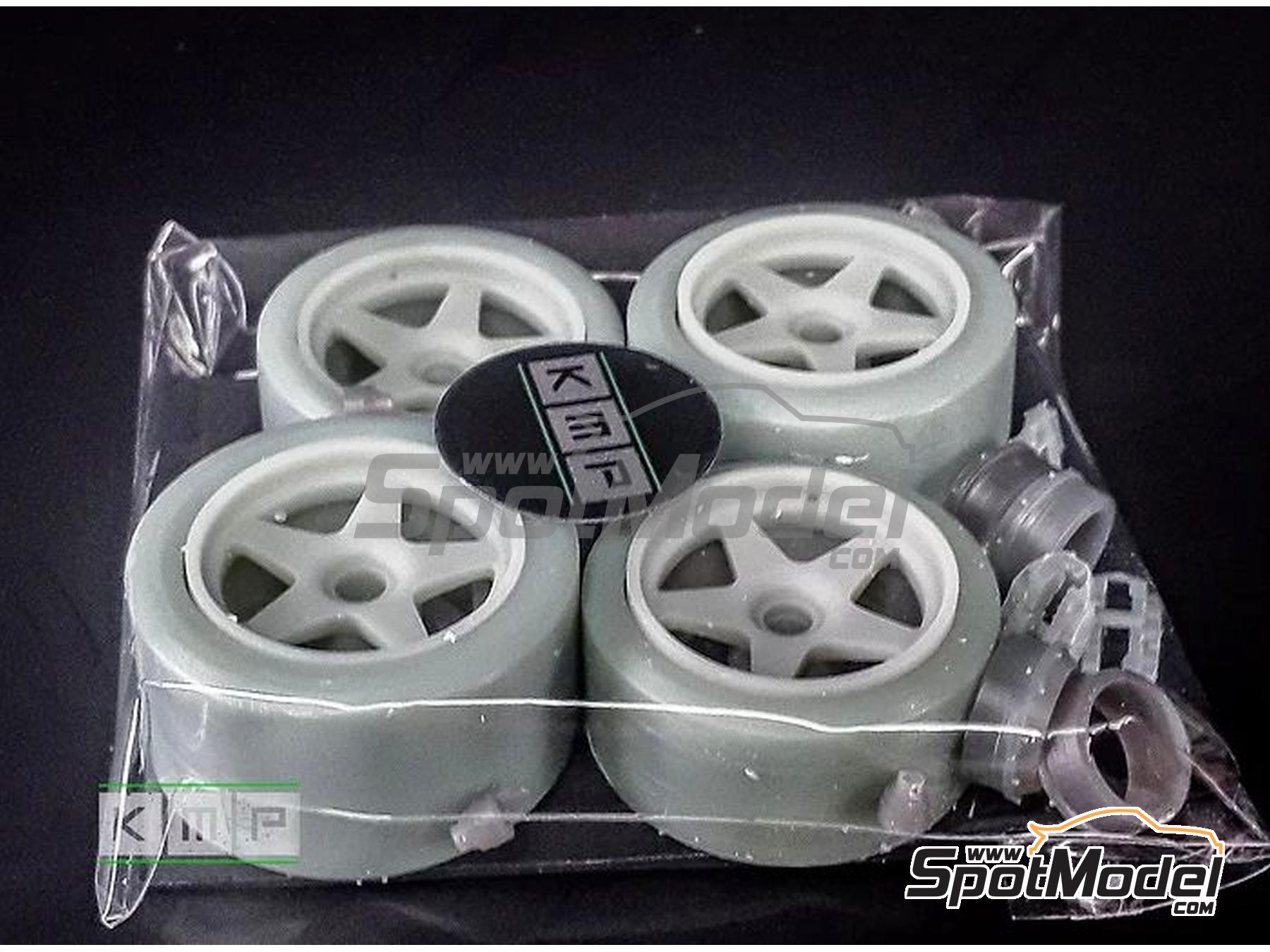 KMP Kool Models Production TK24233: Rims and tyres set 1/24 scale ...