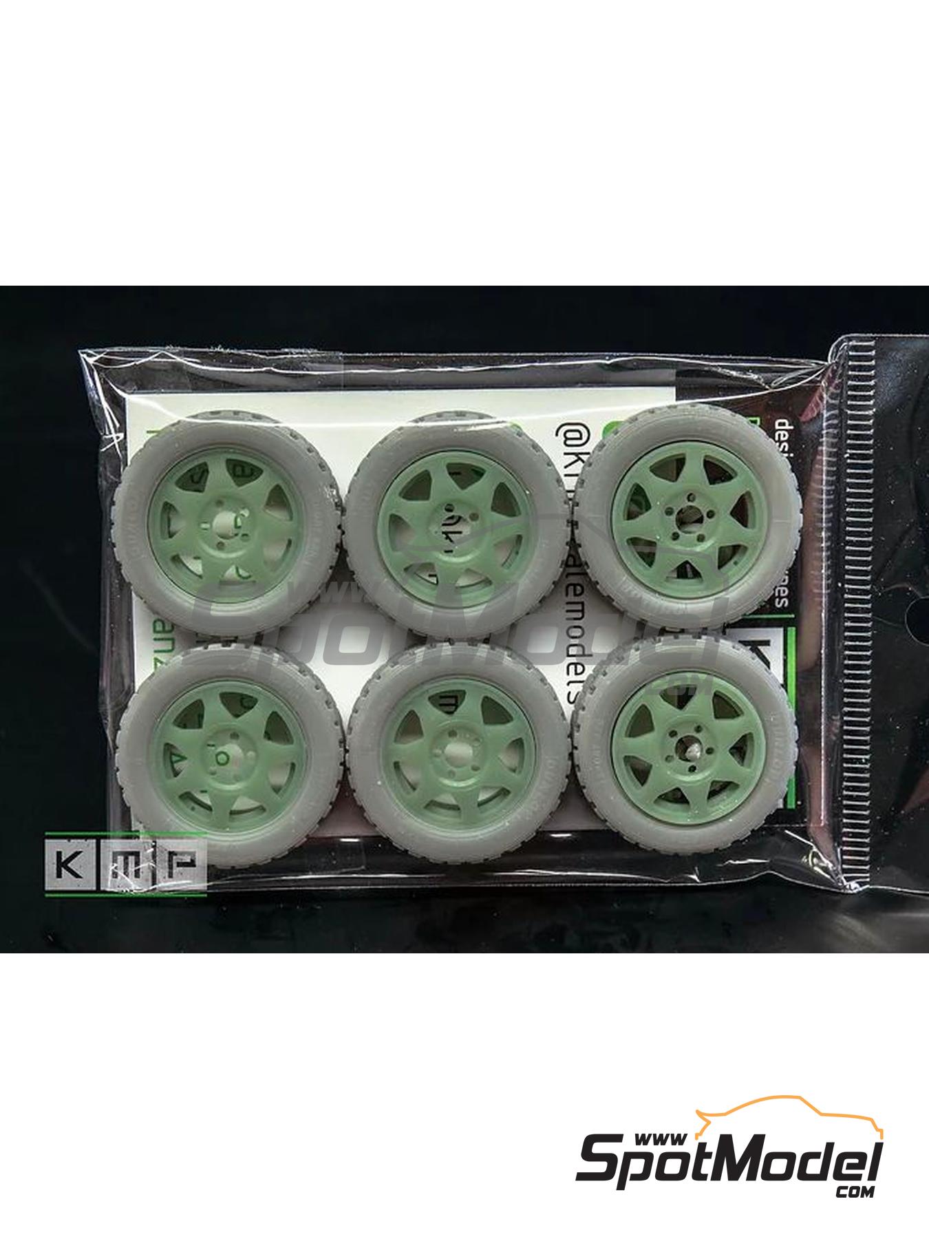 KMP Kool Models Production TK24239: Rims and tyres set 1/24 scale ...