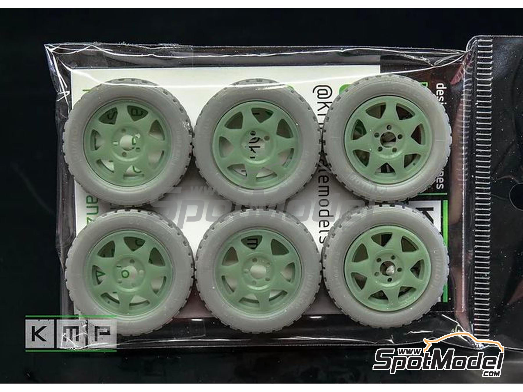 KMP Kool Models Production TK24239: Rims and tyres set 1/24 scale ...