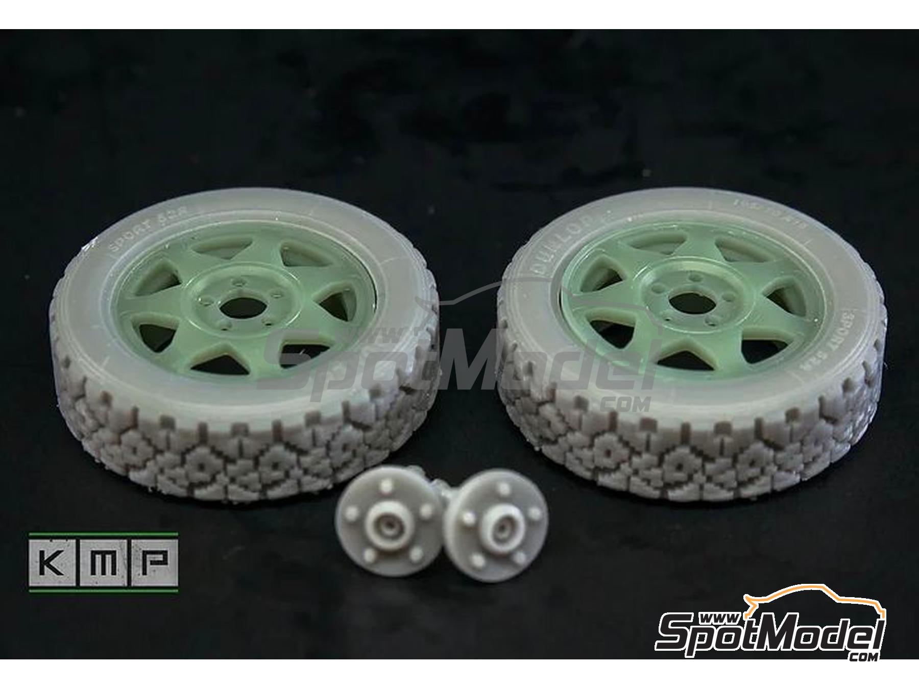 KMP Kool Models Production TK24239: Rims and tyres set 1/24 scale ...