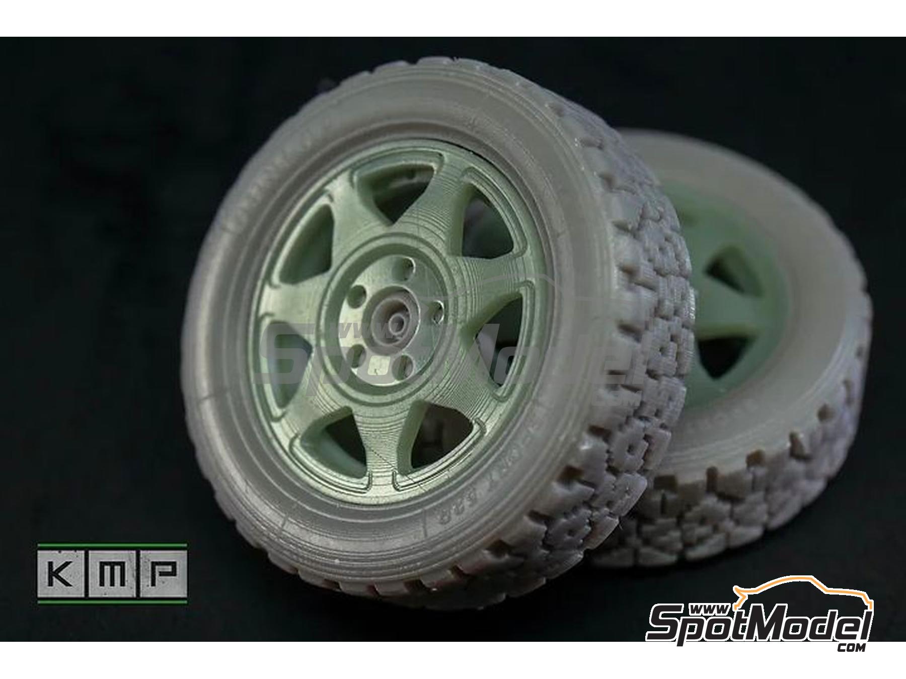 KMP Kool Models Production TK24239: Rims and tyres set 1/24 scale ...