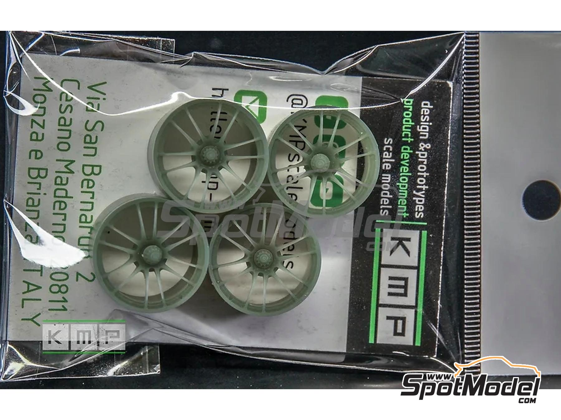 KMP Kool Models Production TK24252: Rims 1/24 scale - Enkei - AMG GT3 ...