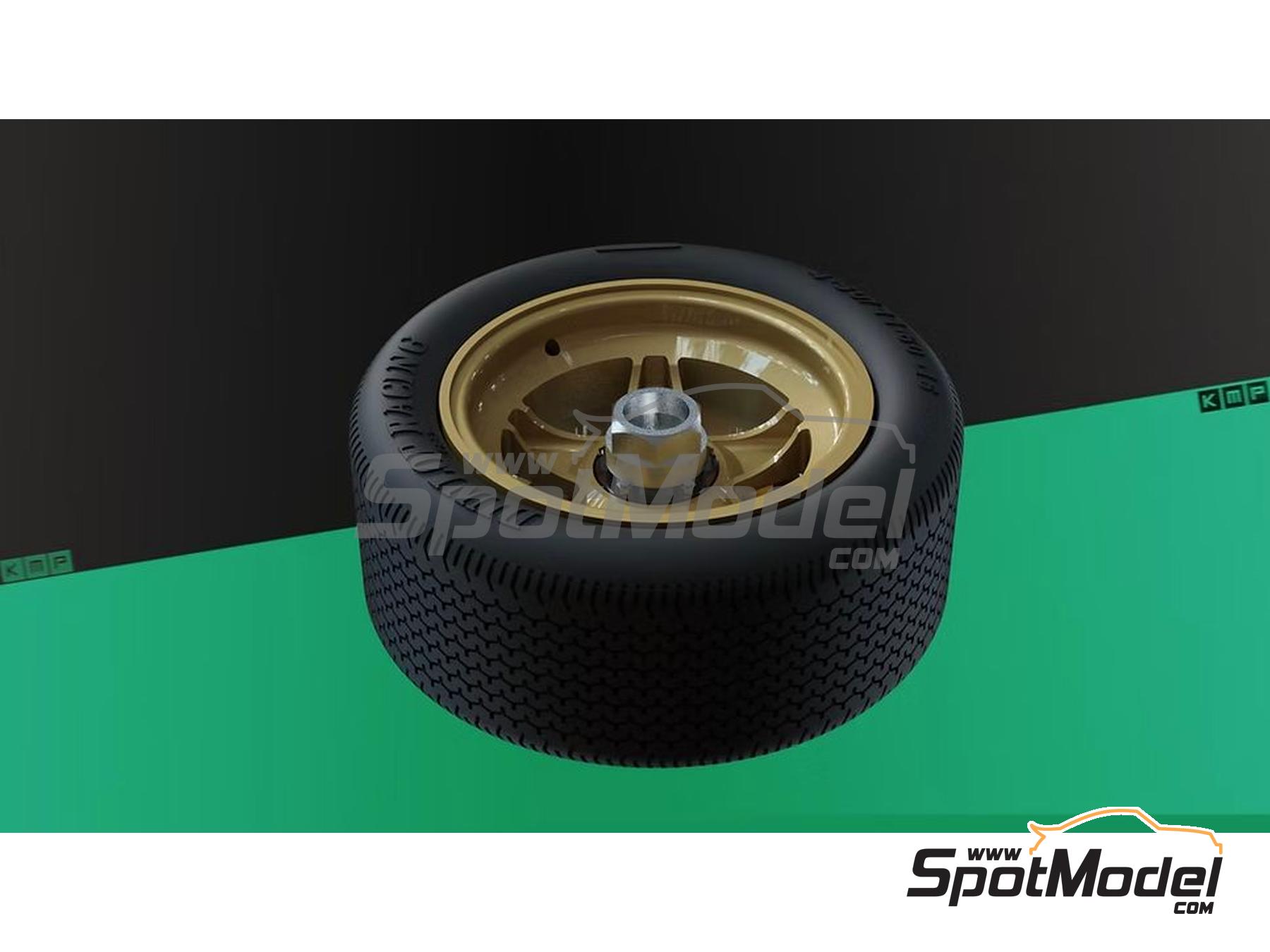 KMP Kool Models Production TK24273: Rims and tyres set 1/24 scale ...