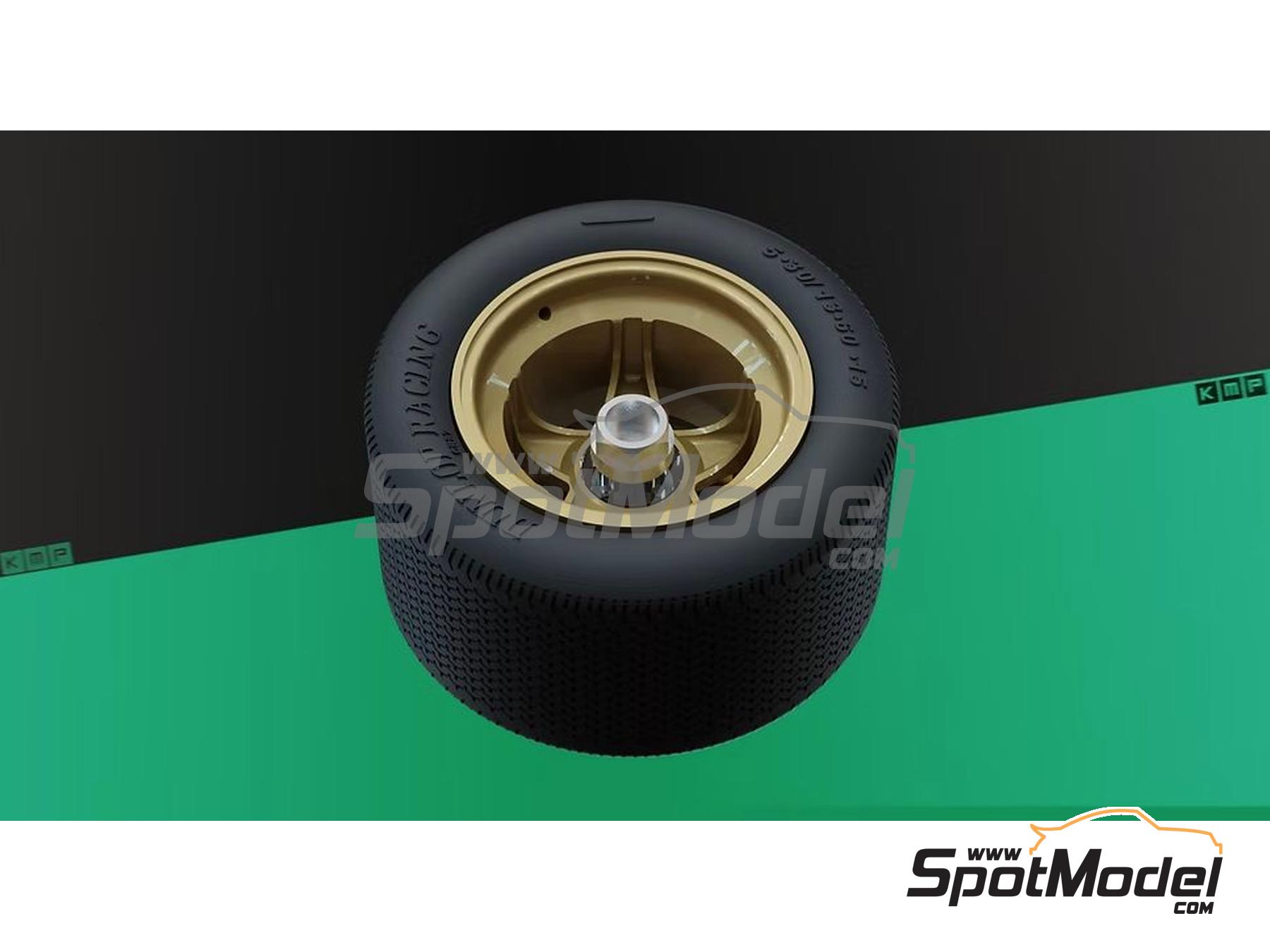 KMP Kool Models Production TK24273: Rims and tyres set 1/24 scale ...