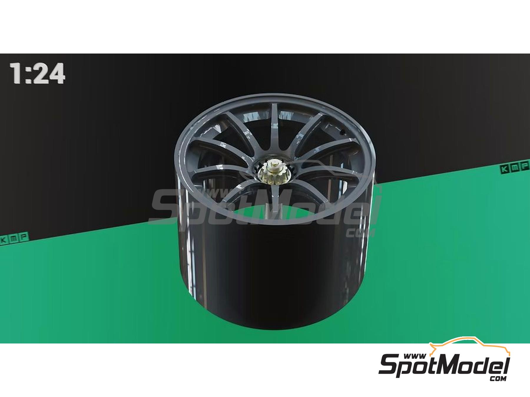 KMP Kool Models Production TK24276: Rims 1/24 scale - AMG GT3 EVA ...